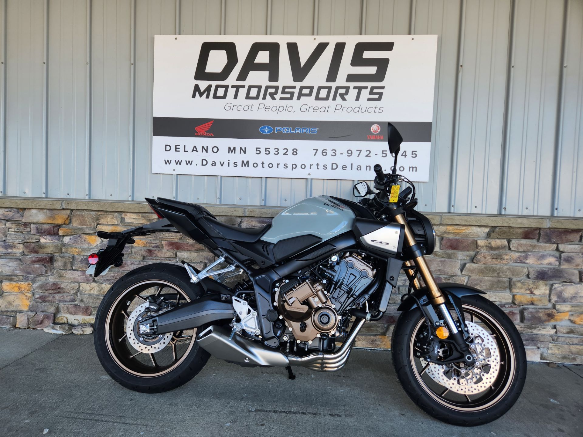 New 2024 Honda CB650R ABS | Motorcycles in Delano MN | N/A Pearl Smoky Gray