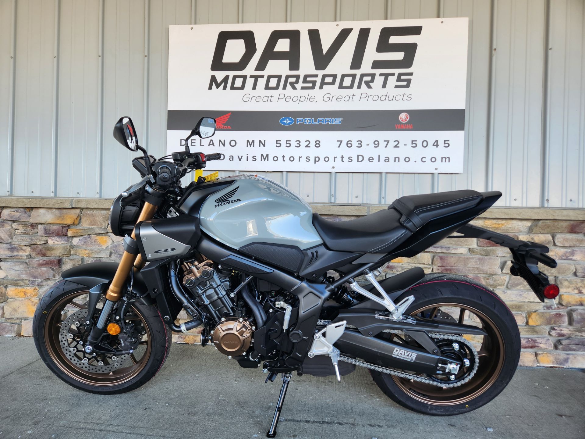 New 2024 Honda CB650R ABS | Motorcycles in Delano MN | N/A Pearl Smoky Gray