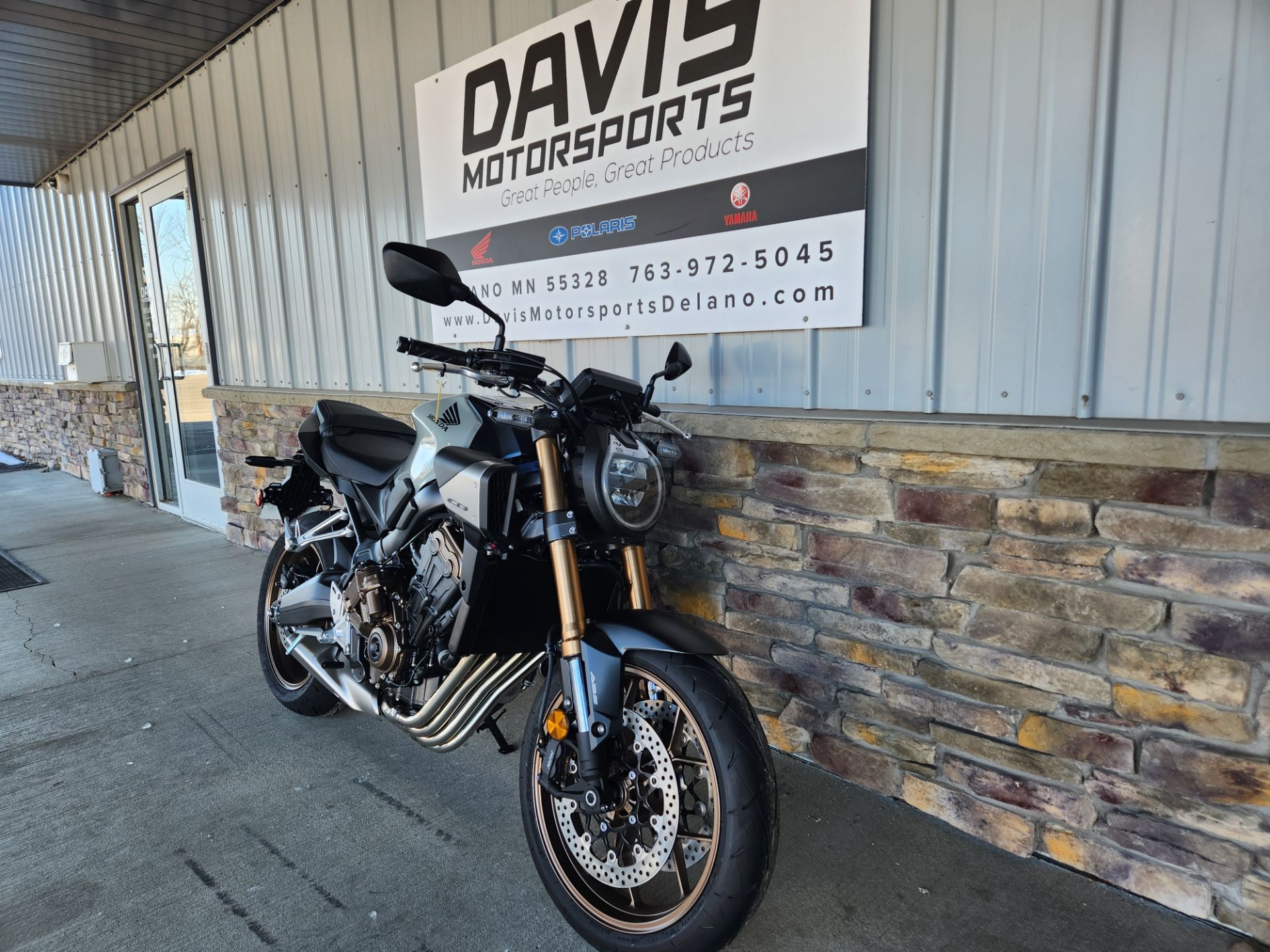 New 2024 Honda CB650R ABS | Motorcycles in Delano MN | N/A Pearl Smoky Gray
