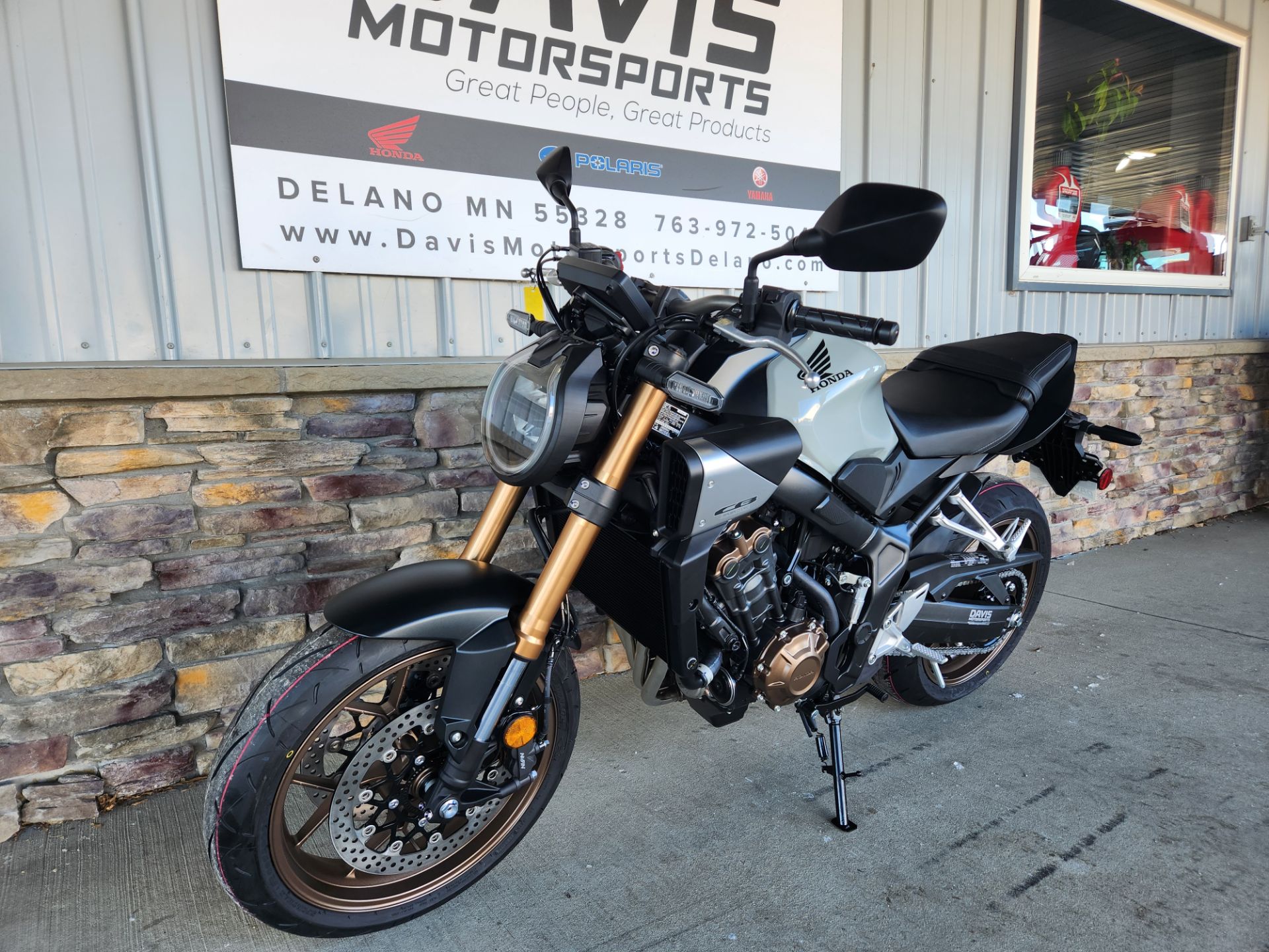 New 2024 Honda CB650R ABS | Motorcycles in Delano MN | N/A Pearl Smoky Gray