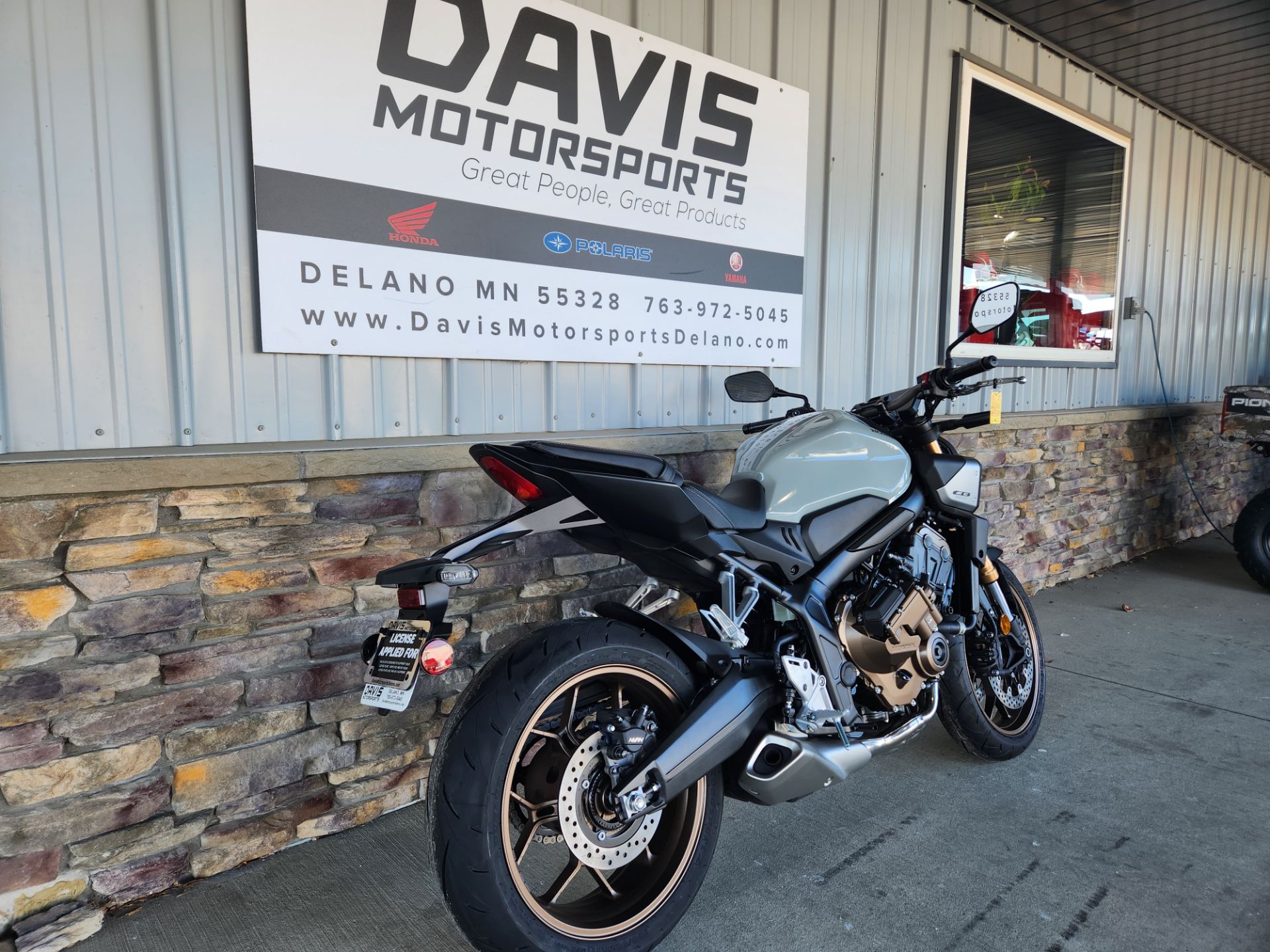 New 2024 Honda CB650R ABS | Motorcycles in Delano MN | N/A Pearl Smoky Gray