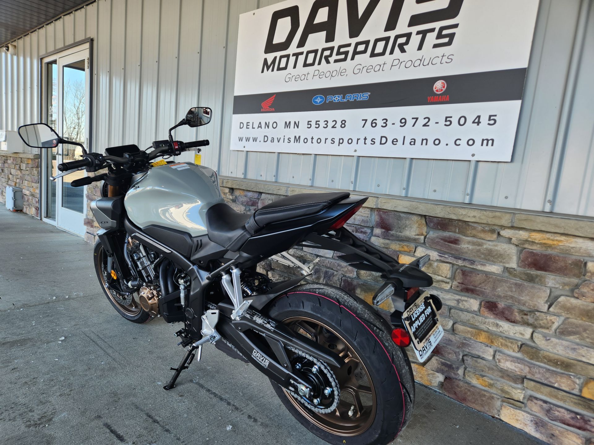 New 2024 Honda CB650R ABS | Motorcycles in Delano MN | N/A Pearl Smoky Gray