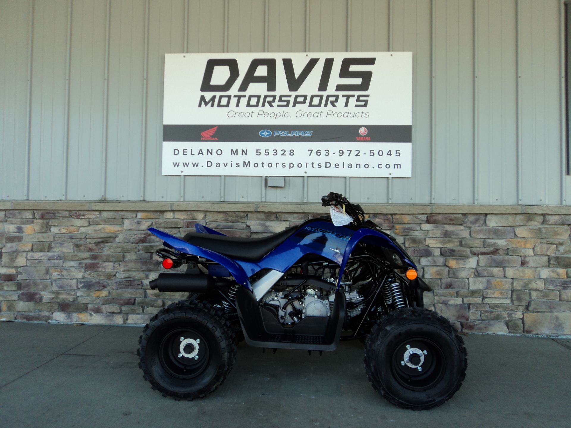 New 2024 Yamaha Raptor 110 | ATVs in Delano MN | N/A Team Yamaha Blue