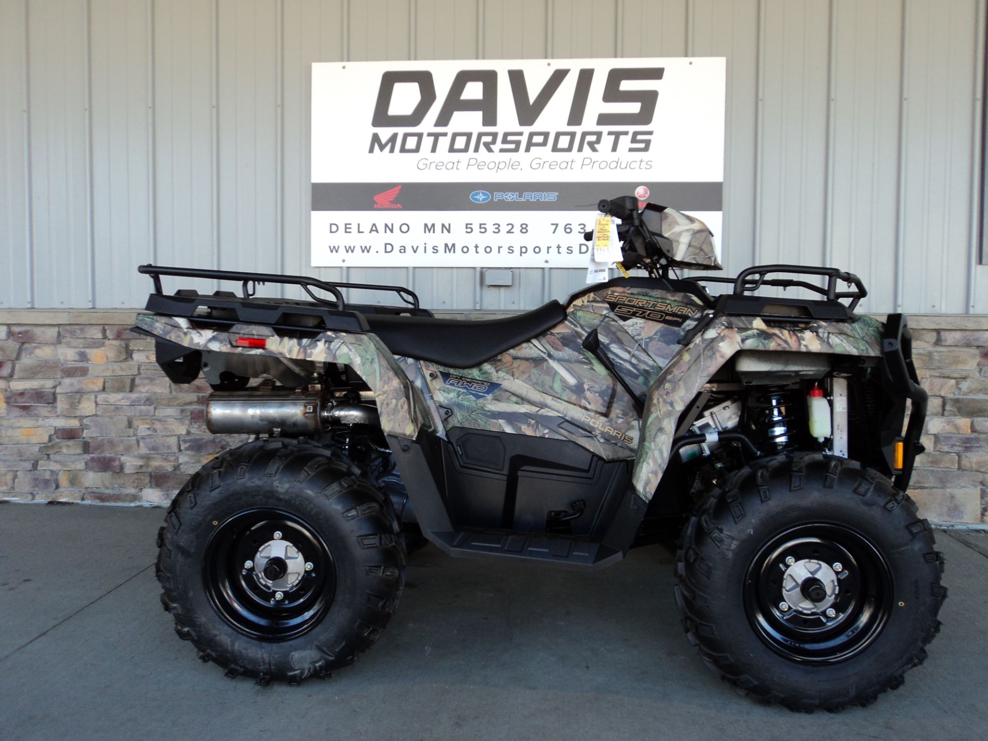 New 2024 Polaris Sportsman 570 EPS | ATVs in Delano MN | N/A Polaris Pursuit Camo