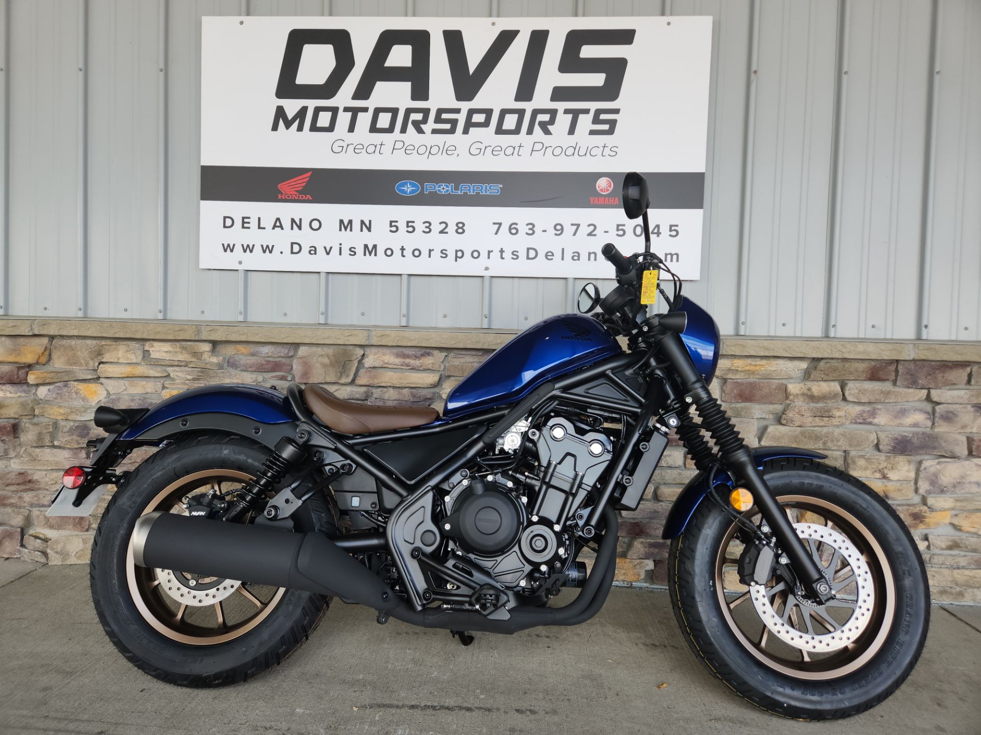 New 2025 Honda Rebel 500 ABS SE | Motorcycles in Delano MN | N/A Pearl Blue
