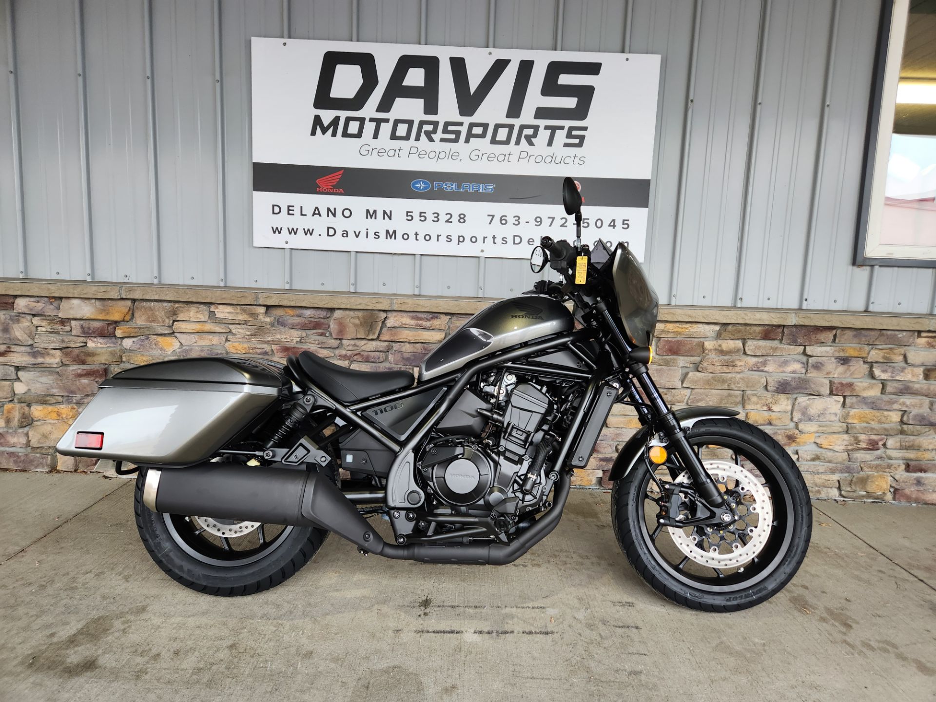 New 2025 Honda Rebel 1100T DCT | Motorcycles in Delano MN | N/A Gray Metallic