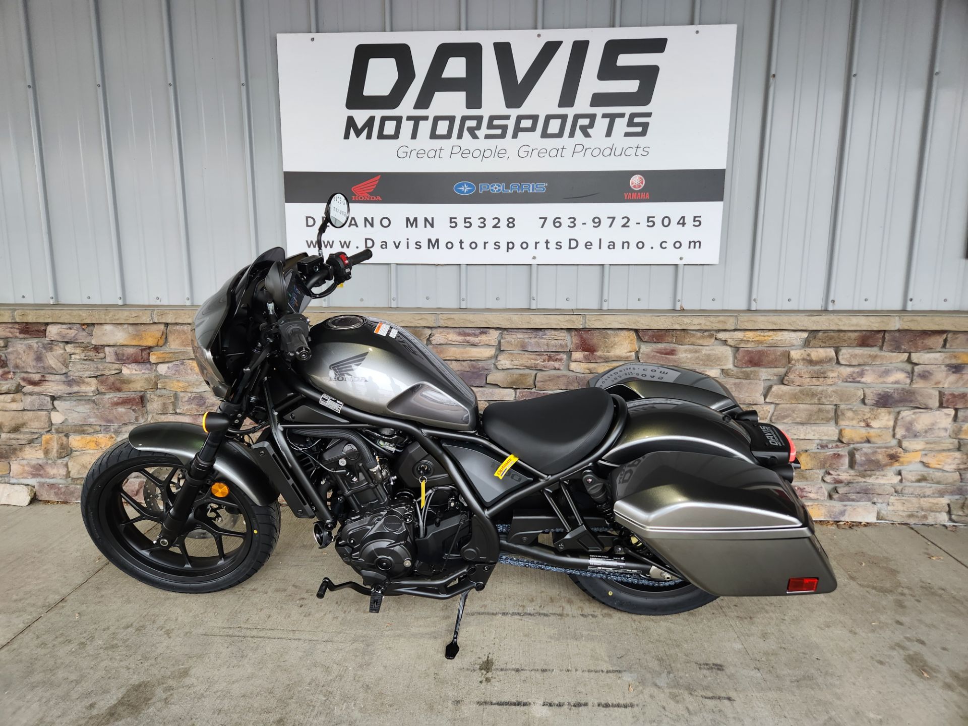 New 2025 Honda Rebel 1100T DCT | Motorcycles in Delano MN | N/A Gray Metallic