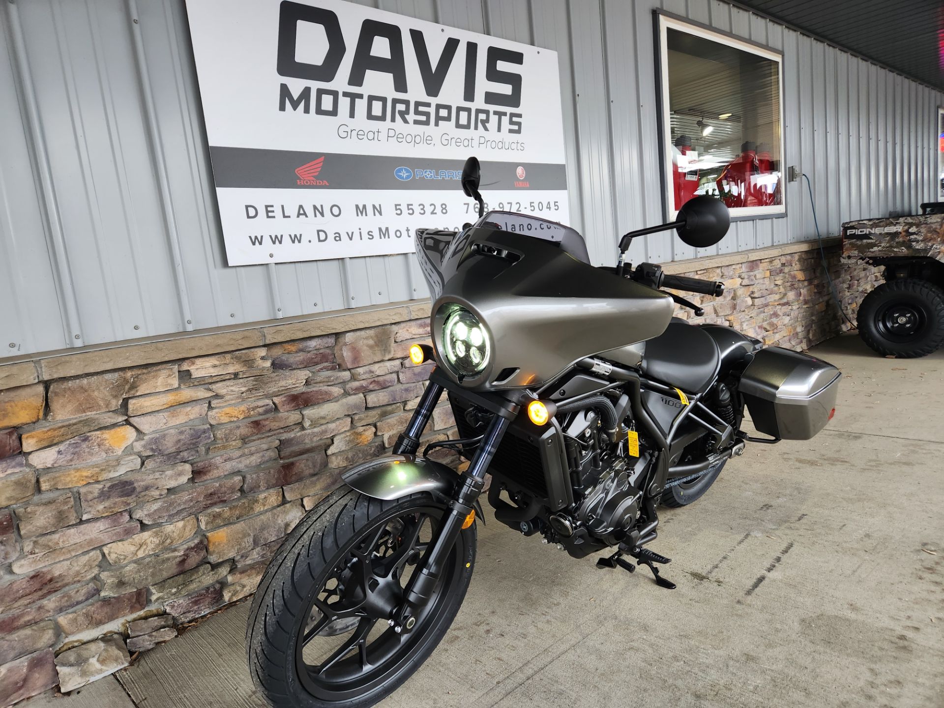New 2025 Honda Rebel 1100T DCT | Motorcycles in Delano MN | N/A Gray Metallic