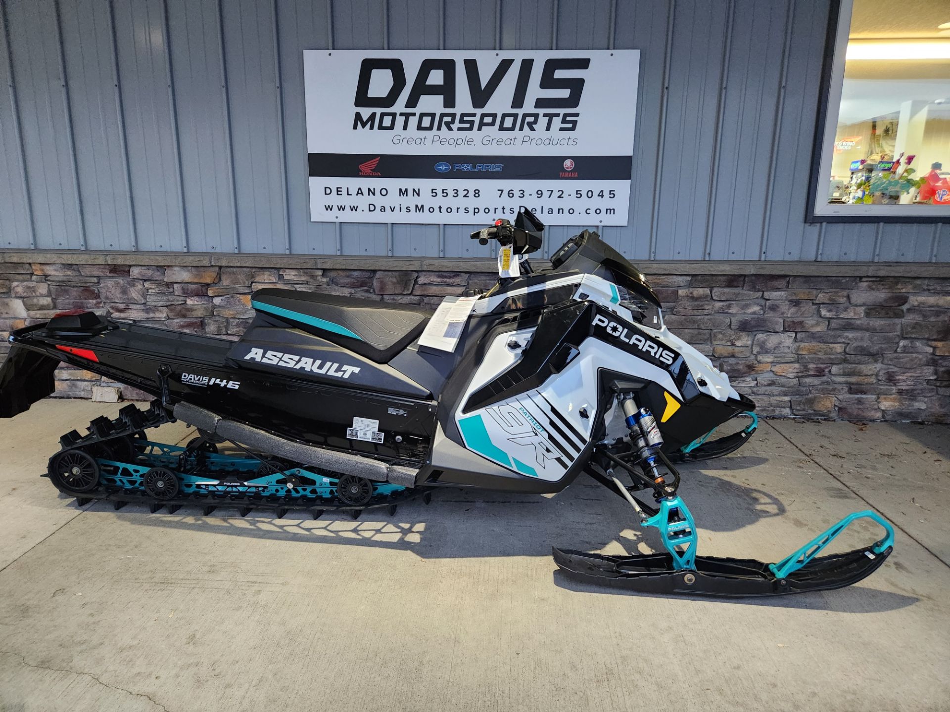 New 2025 Polaris Patriot 9R Switchback Assault 146 2.0 SC ES ...