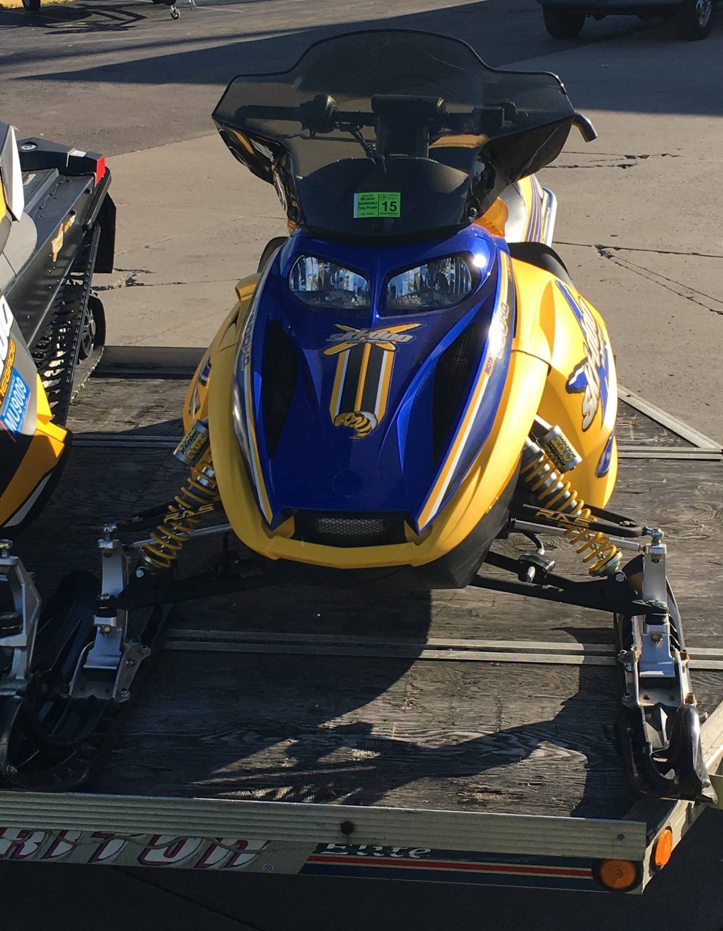 New 2004 Ski-Doo MXZ X 800 Snowmobiles in Clinton Township, MI | Stock ...