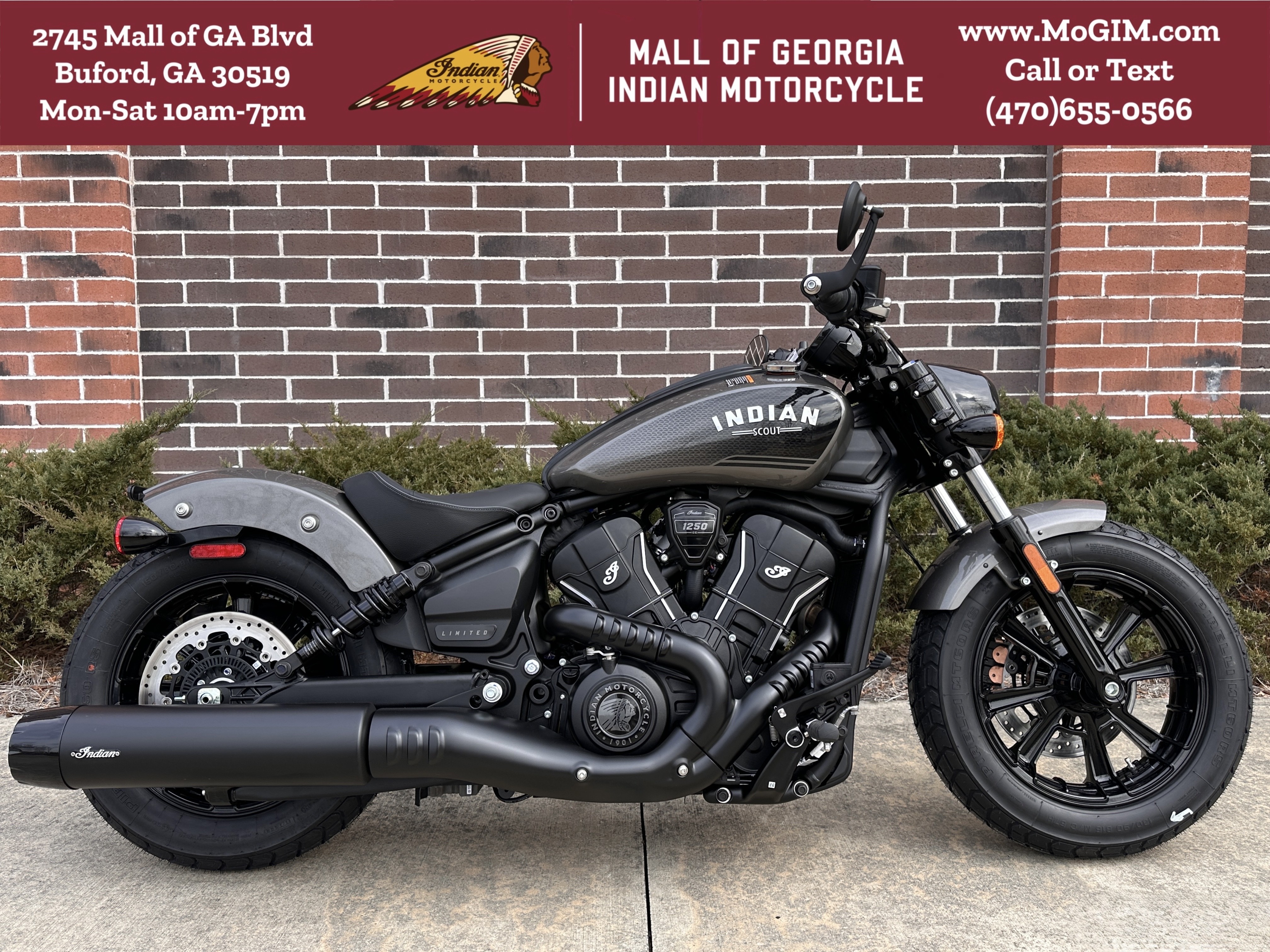 New 2026 Indian Motorcycle Scout® Bobber Limited +Tech, Covington GA ...