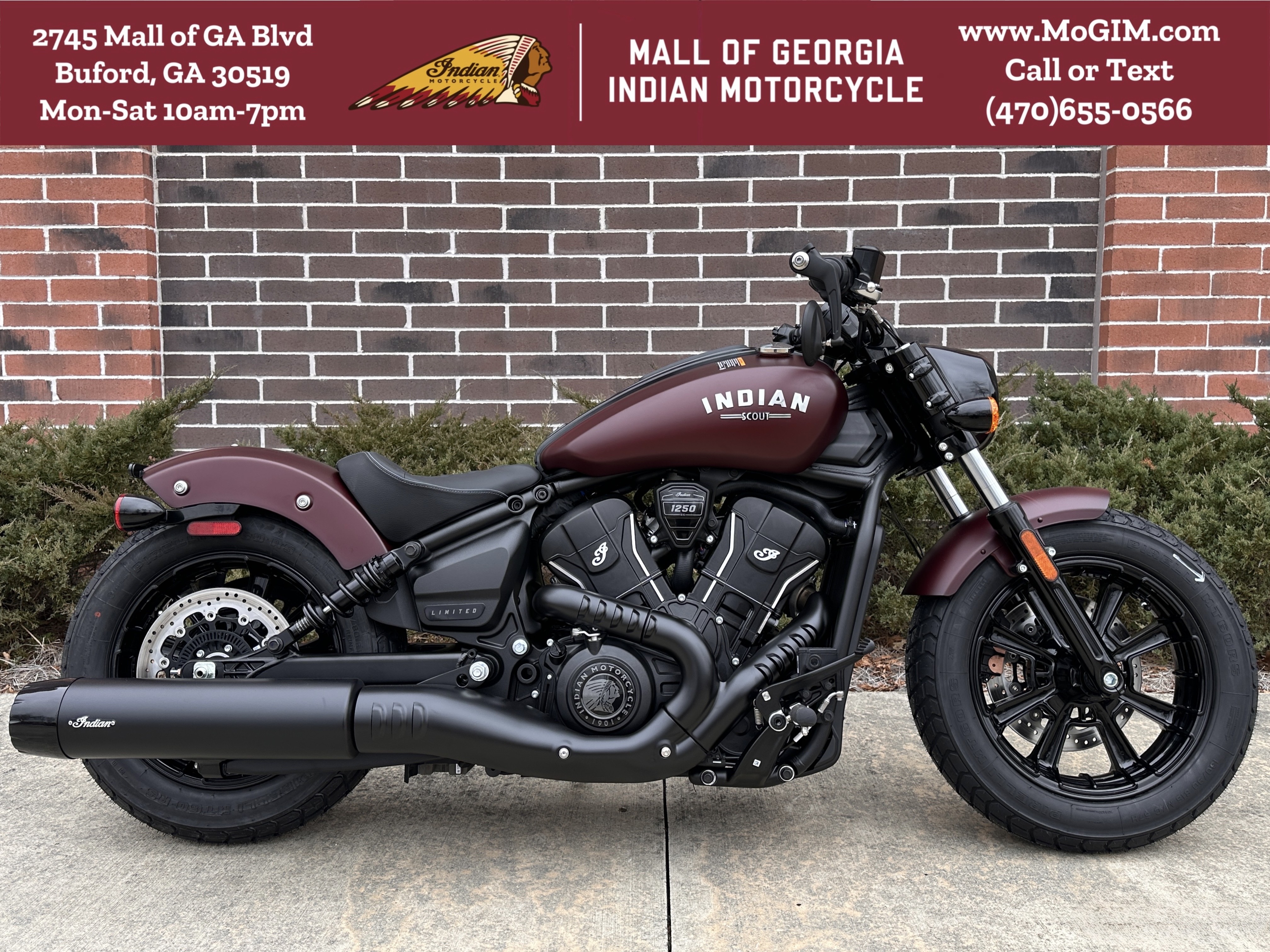 New 2026 Indian Motorcycle Scout® Bobber Limited +Tech, Covington GA ...