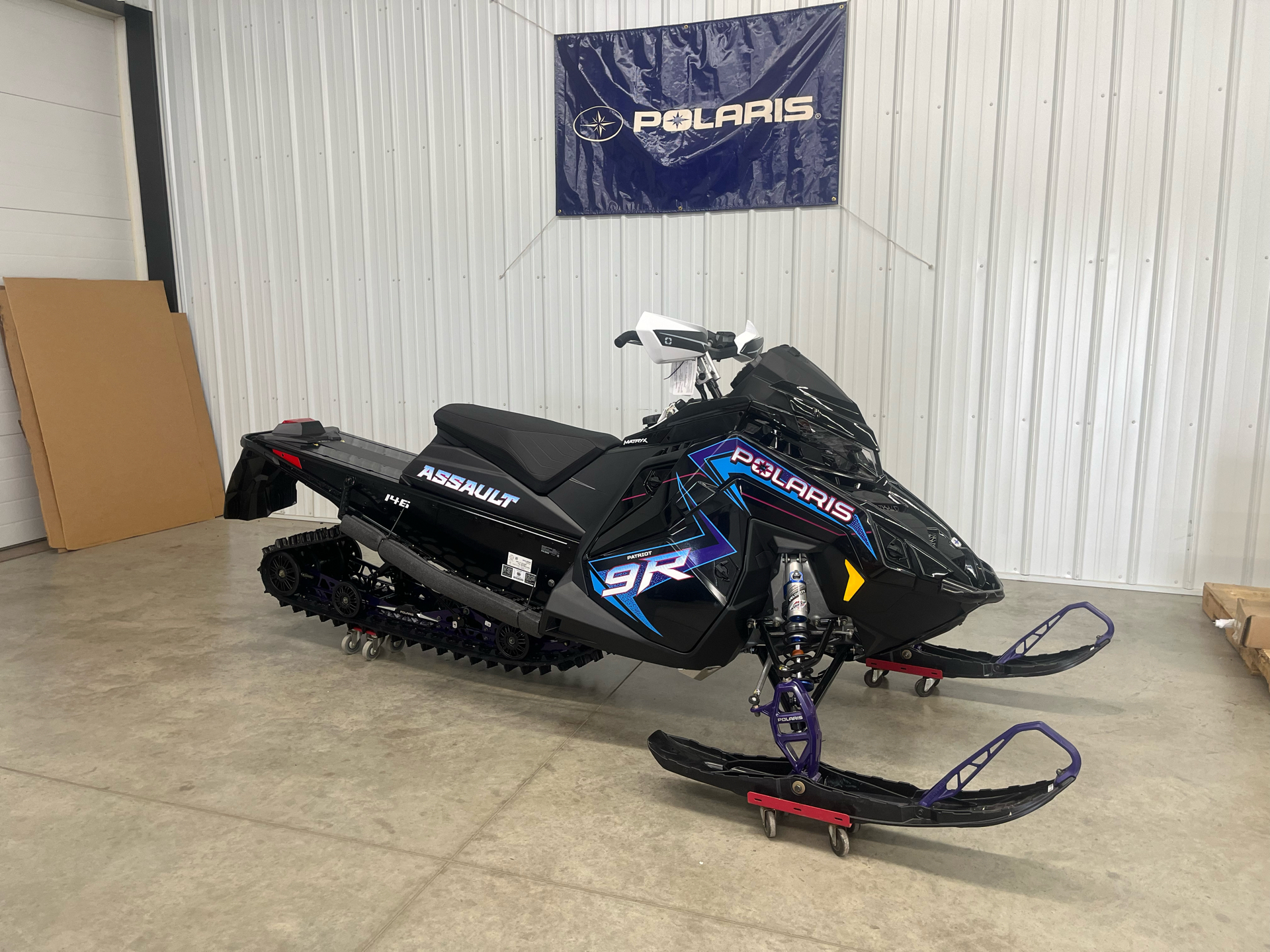 New 2025 Polaris Patriot 9R Switchback Assault 146 70th Anniversary ...
