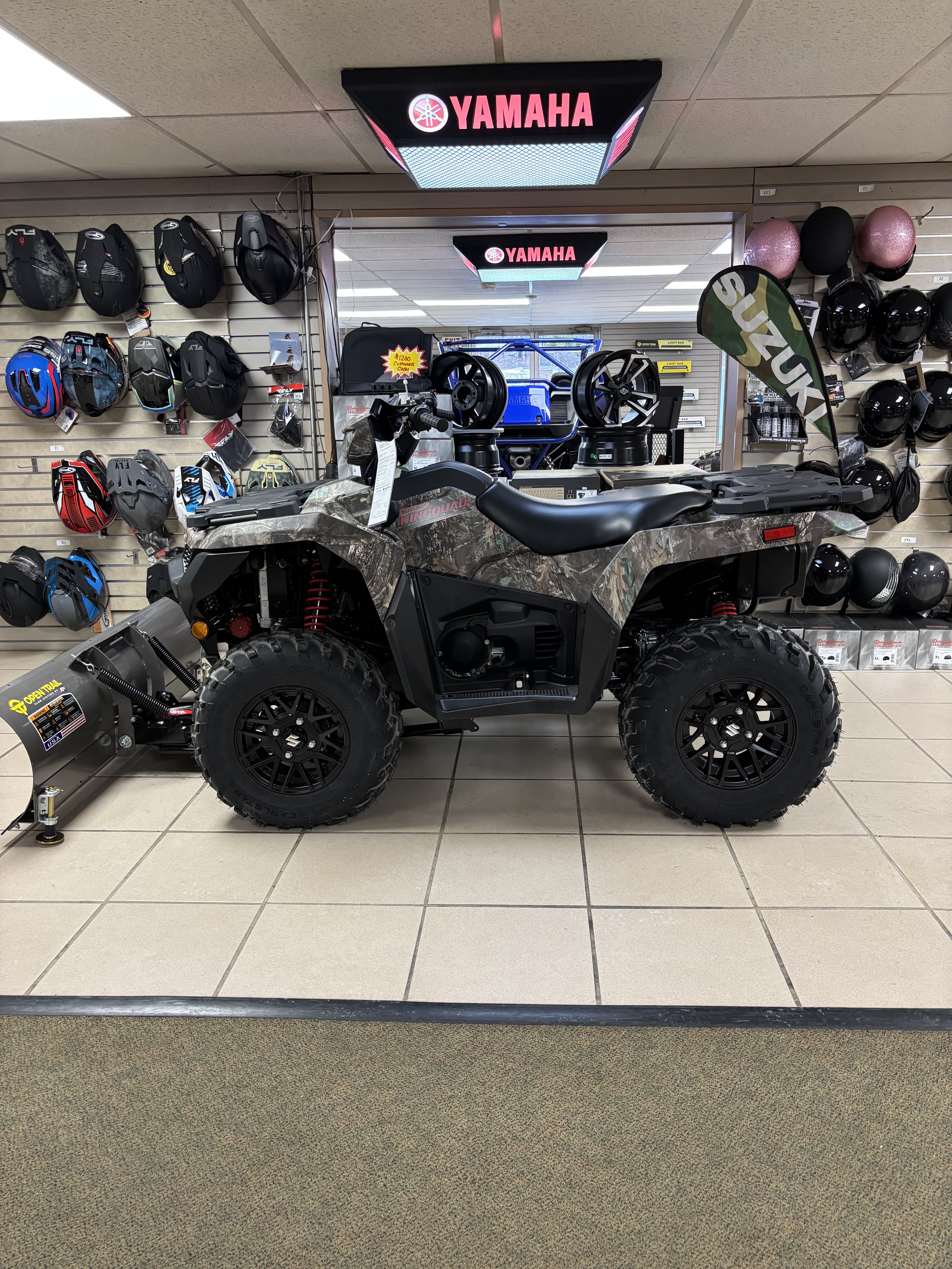 New 2025 Suzuki KingQuad 500AXi Power Steering SE Camo True Timber ...