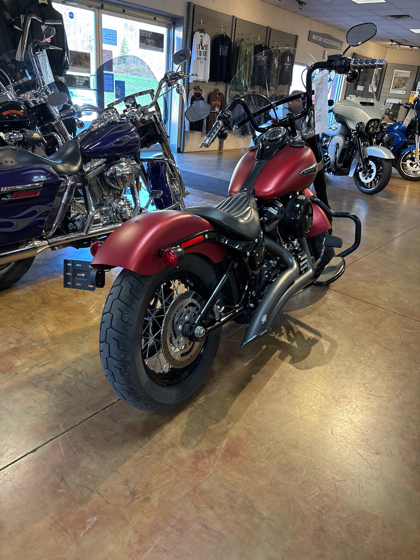 Used 2019 Harley-Davidson Softail Slim® Wicked Red Denim | Motorcycles ...