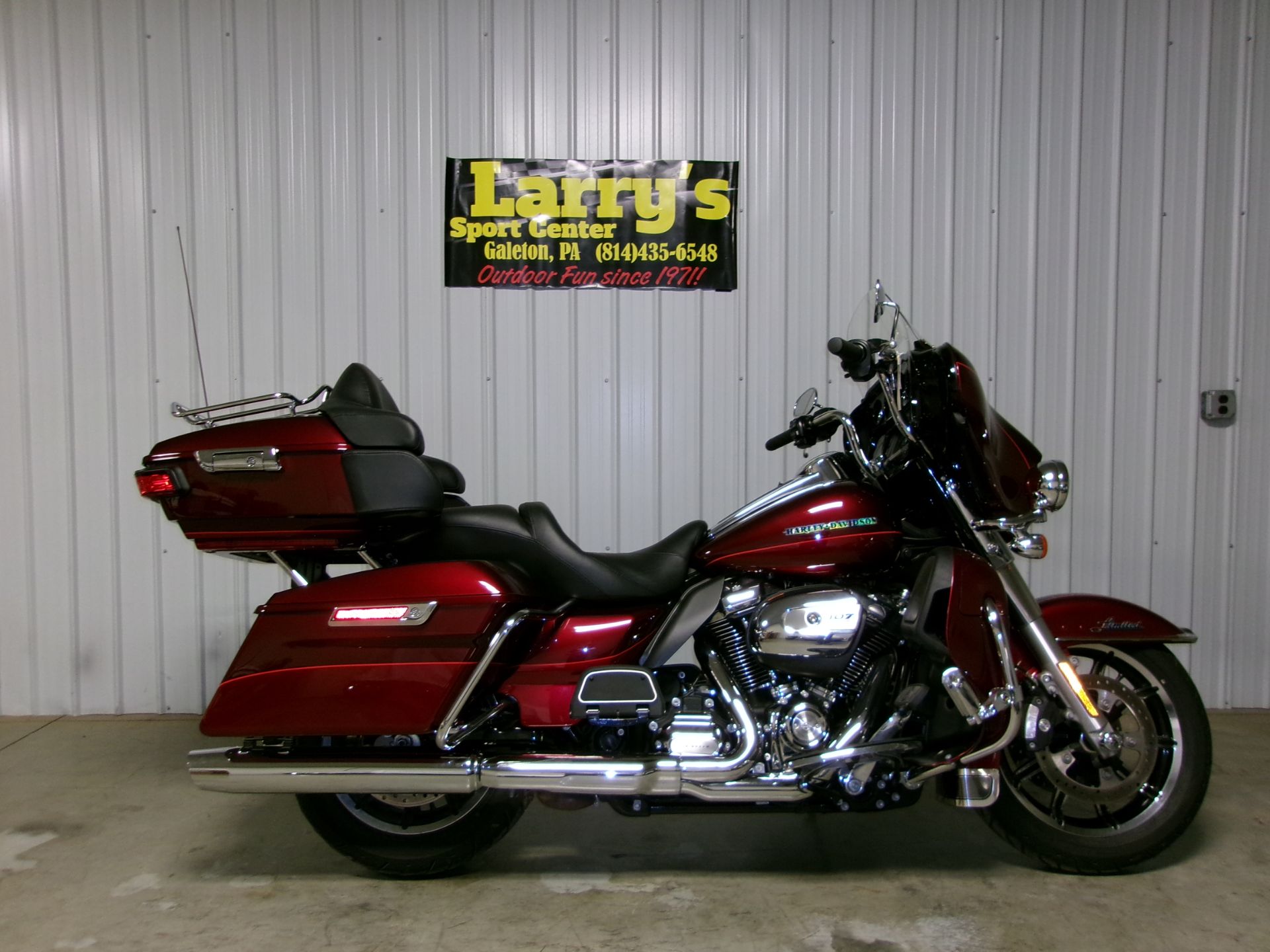Used 2017 Harley-Davidson Ultra Limited Low Mysterious Red Sunglo ...