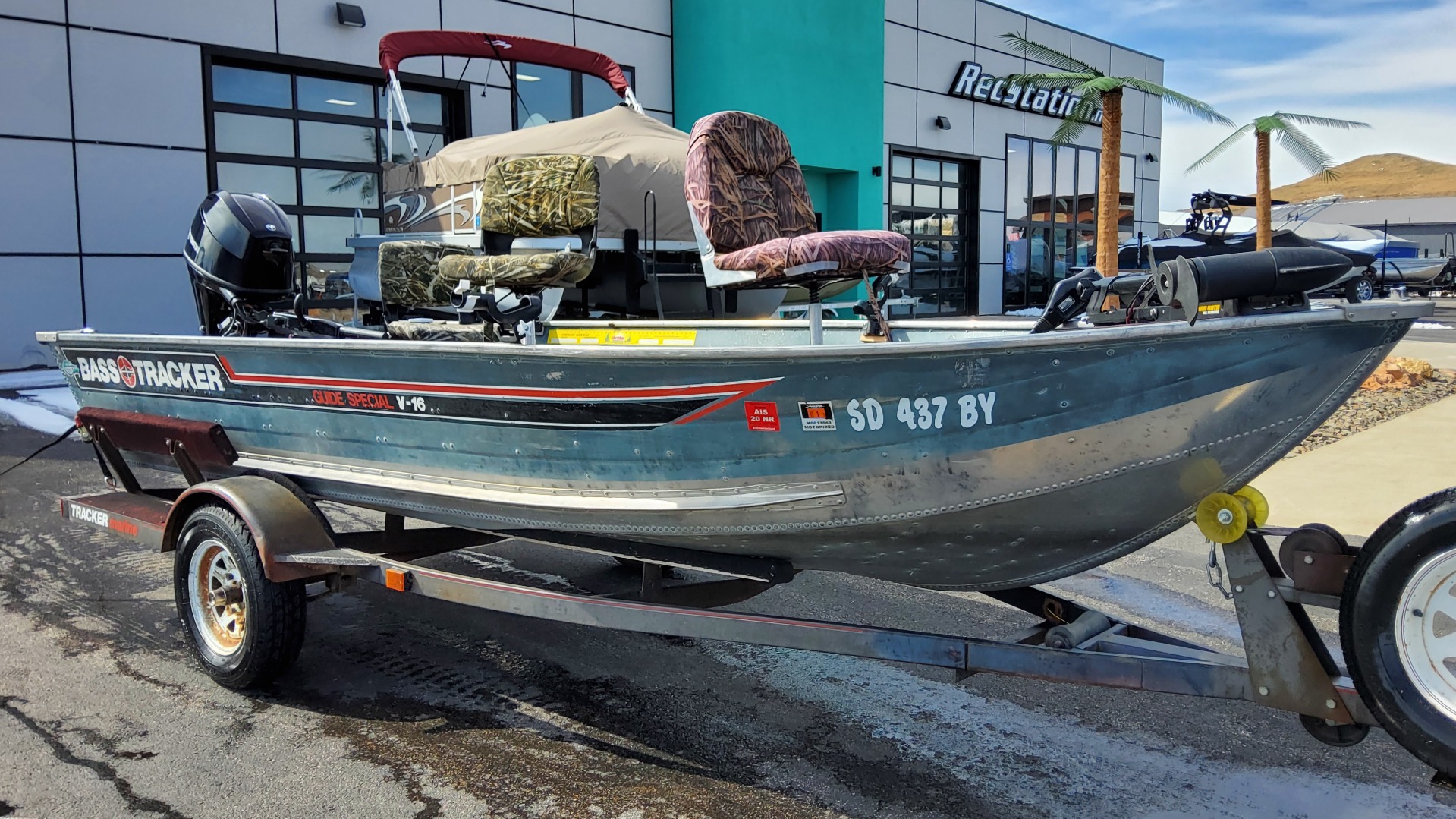 Used 1987 Bass Tracker 16' Power Boats Outboard in Spearfish, SD ...