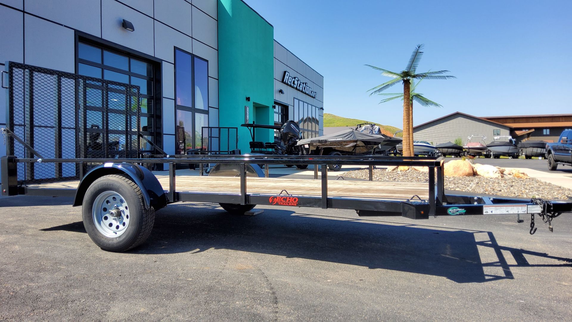 New 2025 Echo Trailers UTV 13' DECK TRAILER Trailers in Spearfish, SD | Stock Number: EA-13-14