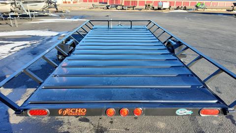 New 2024 Echo Trailers 3-Place Extra-Width XL 17' ATV/UTV+1 ATV Trailer ...