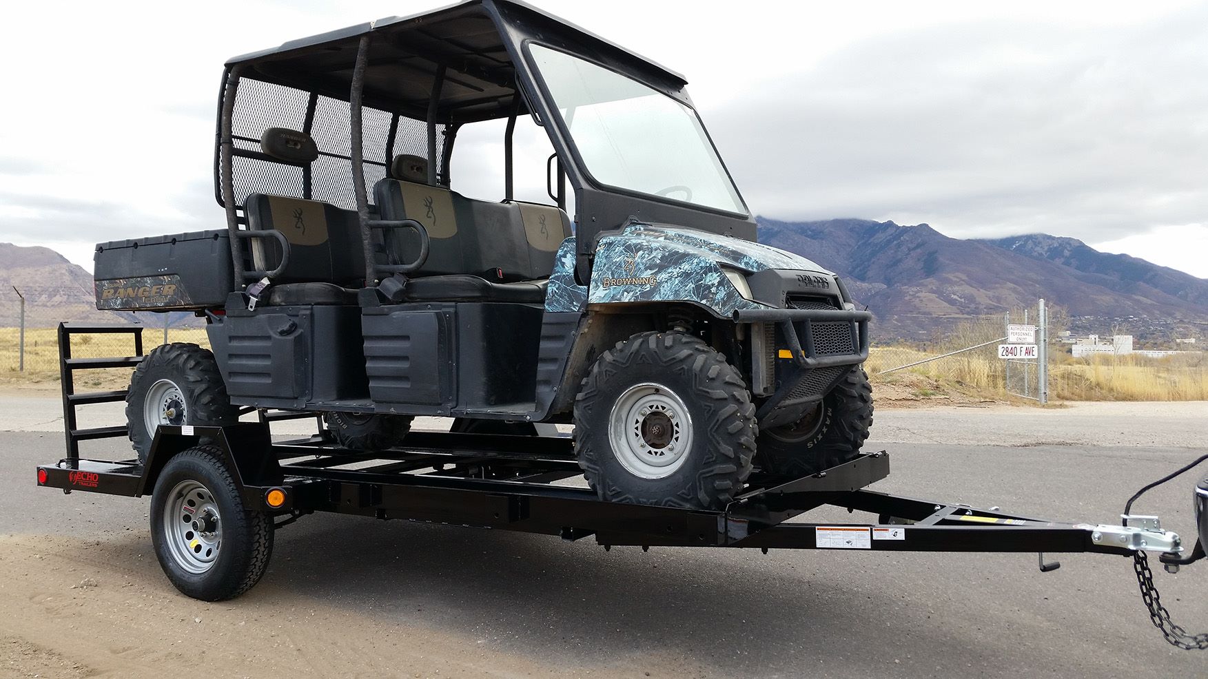 New 2021 Echo Trailers Epic 12' UTV trailer Trailers in Spearfish, SD ...