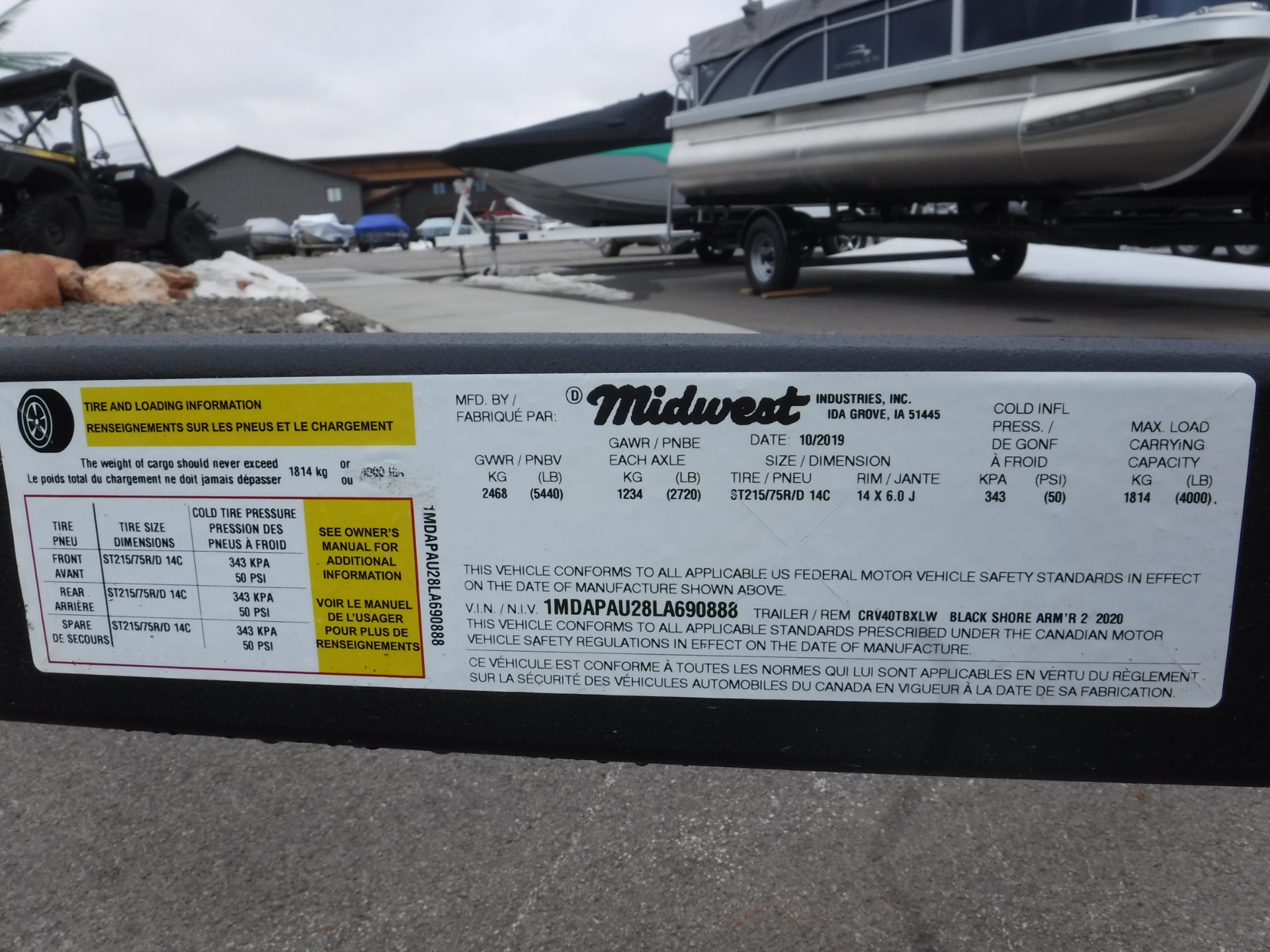 New 2025 Shoreland'r 17'-20' Tandem Axle Boat Trailer Boat Trailers in ...