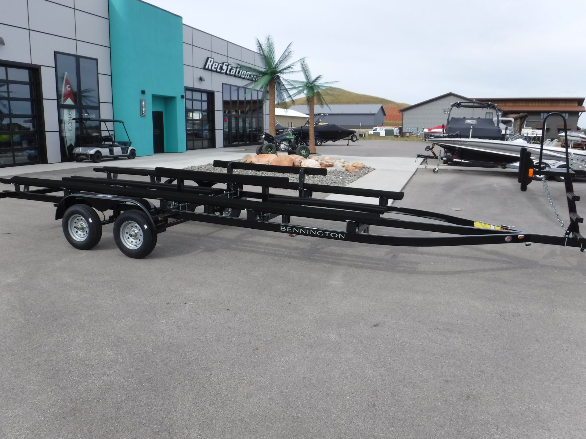 New 2024 EZ Loader 22'-24' Premium Pontoon Trailer- HD Tandem Axle Boat ...