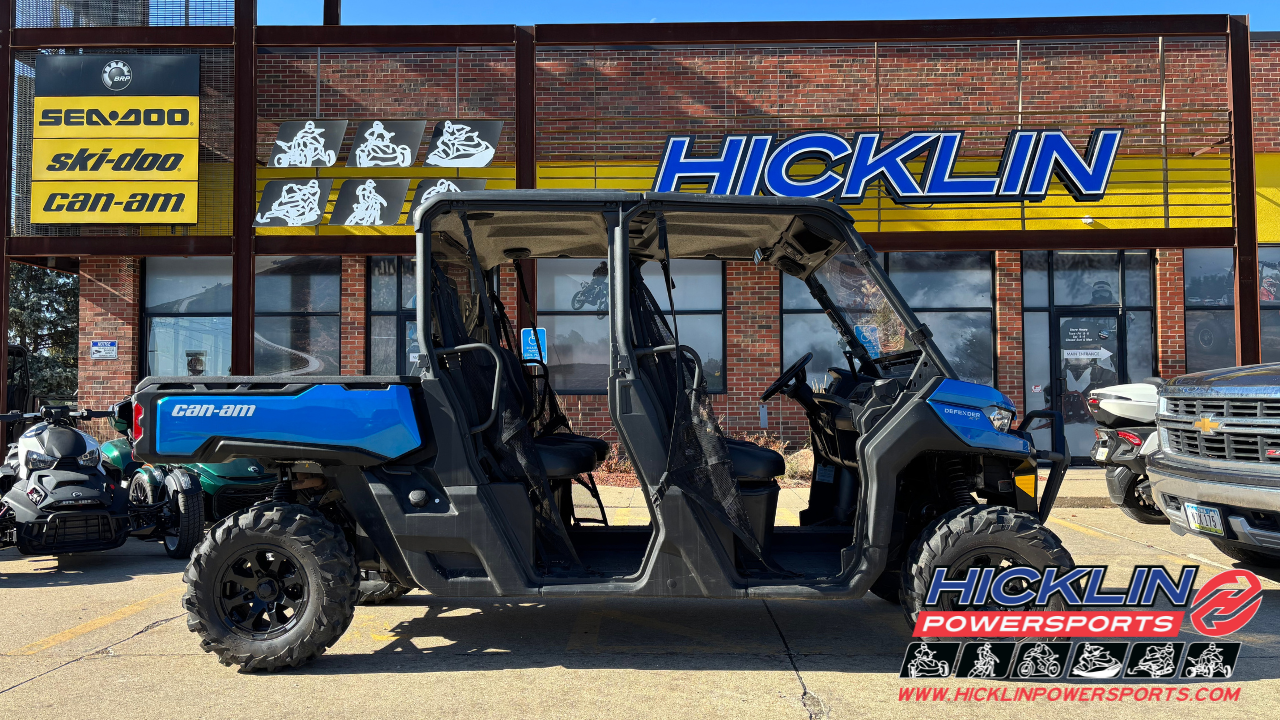 Used 2023 Can-Am Defender MAX XT HD10 Oxford Blue | Utility Vehicles ...