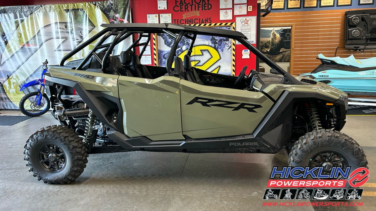 New 2025 Polaris RZR PRO XP 4 Ultimate Moss Green | Utility Vehicles ...