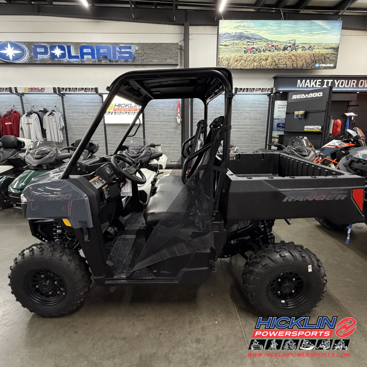 New 2026 Polaris Ranger 500 Stealth Gray | Utility Vehicles For Sale in ...