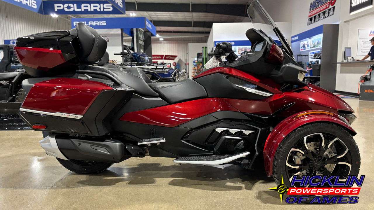 New 2025 Can-Am Spyder RT Limited Deep Marsala Metallic / Platine ...