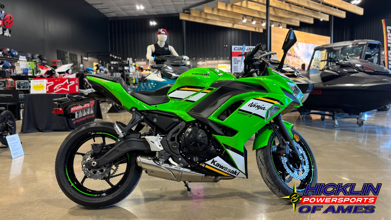 New 2025 Kawasaki Ninja® 650 KRT Edition ABS Lime Green / Ebony / Pearl ...