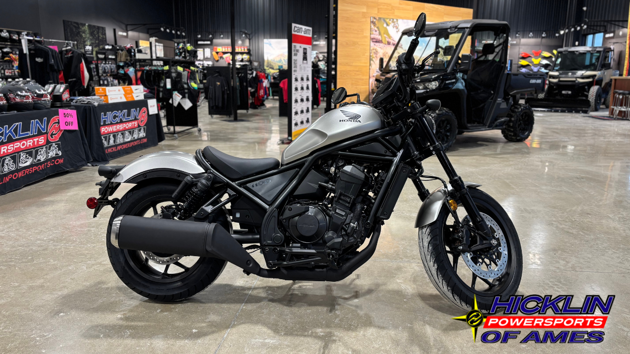 New 2026 Honda Rebel 1100 Matte Silver Metallic Motorcycles For Sale in ...