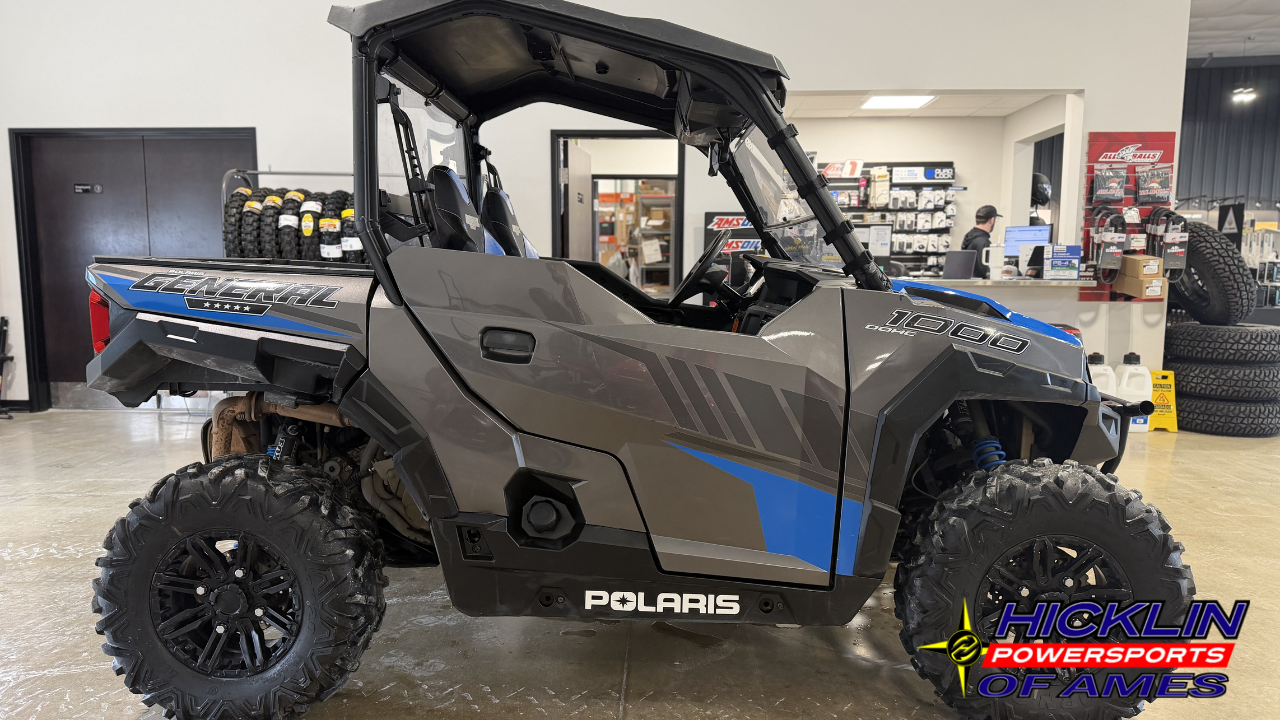 Used 2019 Polaris General 1000 EPS Deluxe Titanium Metallic Utility ...