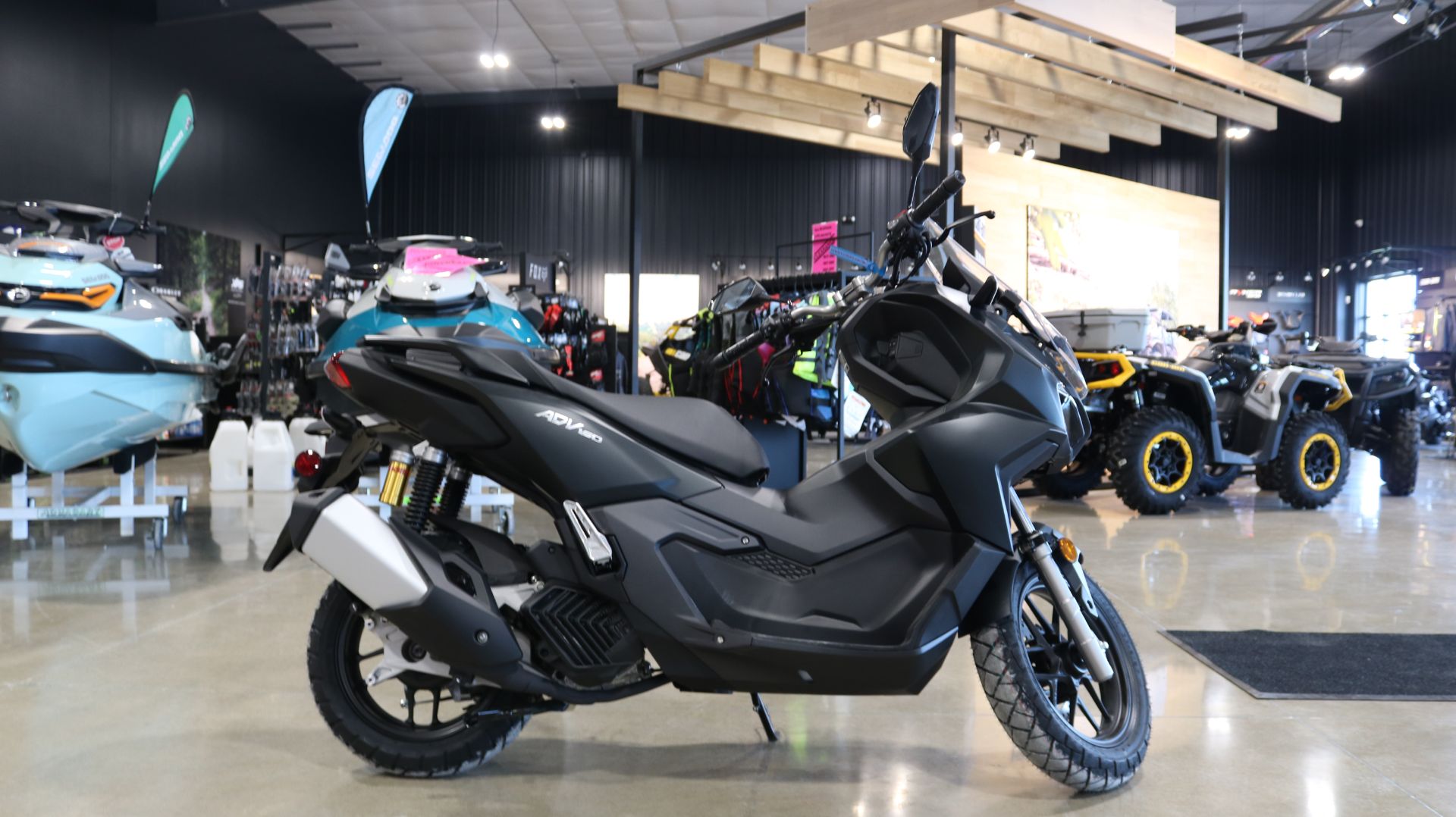 New 2025 Honda ADV160 Matte Black Metallic Scooters For Sale in Ames ...