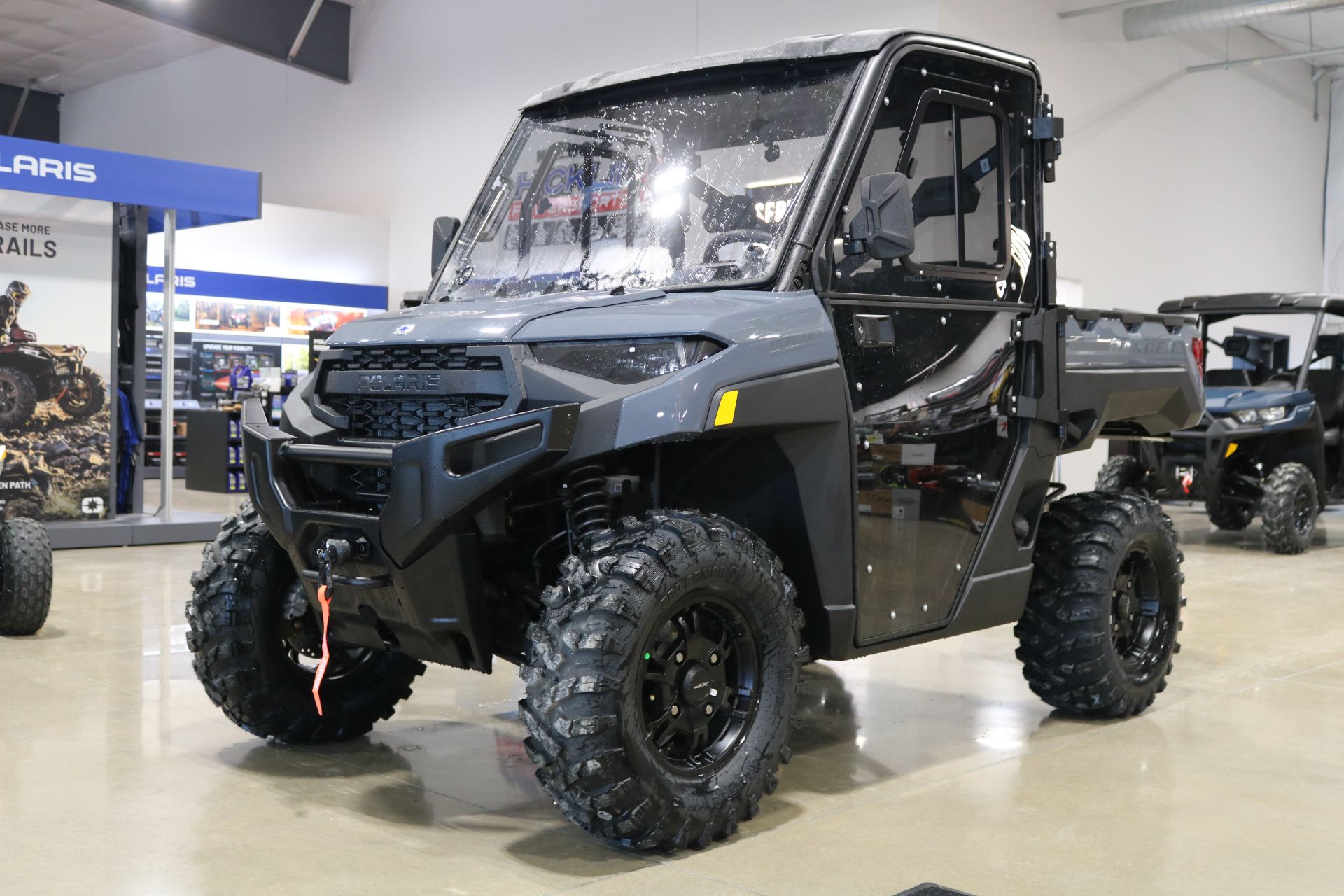 New 2025 Polaris Ranger XP 1000 Premium Stealth Gray Utility Vehicles ...