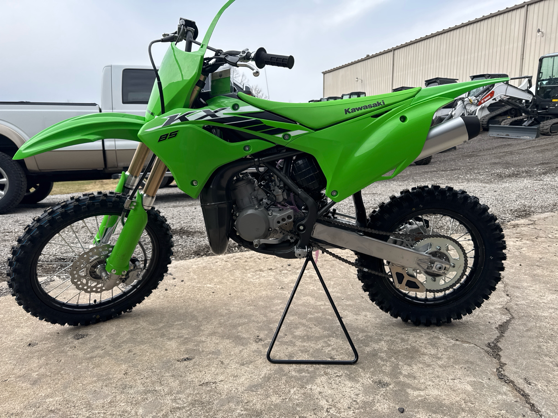 New 2025 Kawasaki KX 85, Mineral Wells WV | Specs, Price, Photos | Lime ...