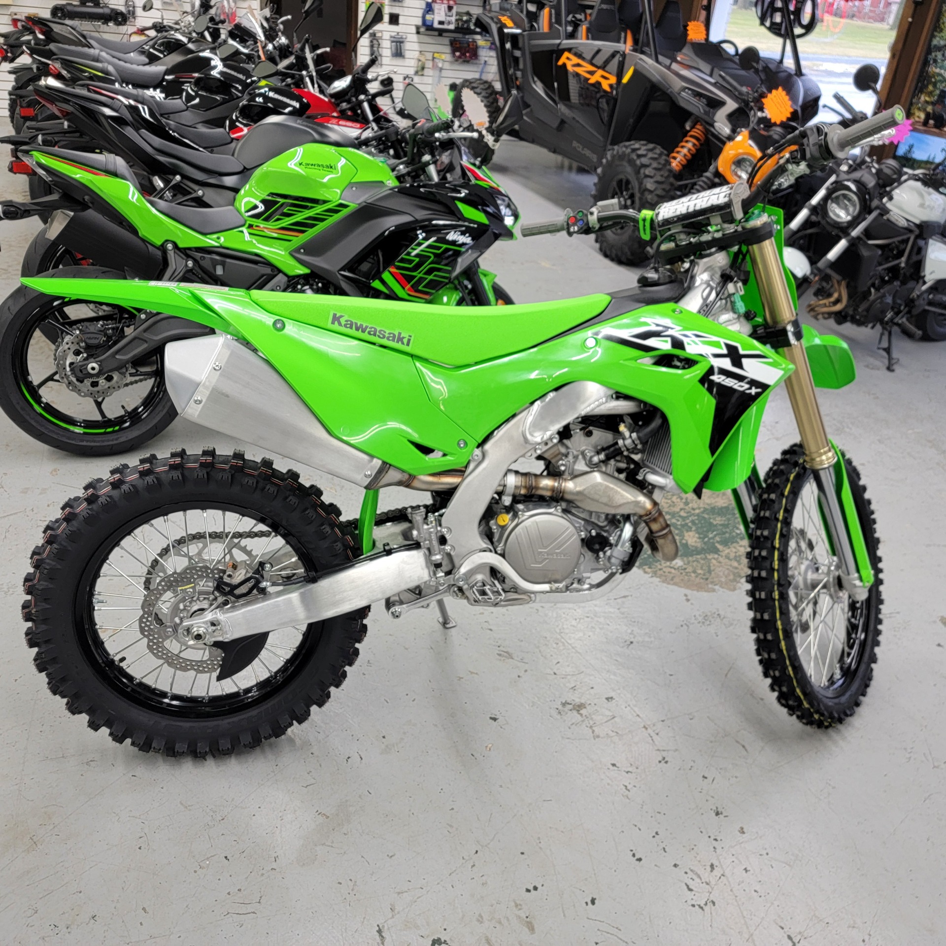 New 2024 Kawasaki KX 450X Lime Green | Motorcycles in Annville PA ...