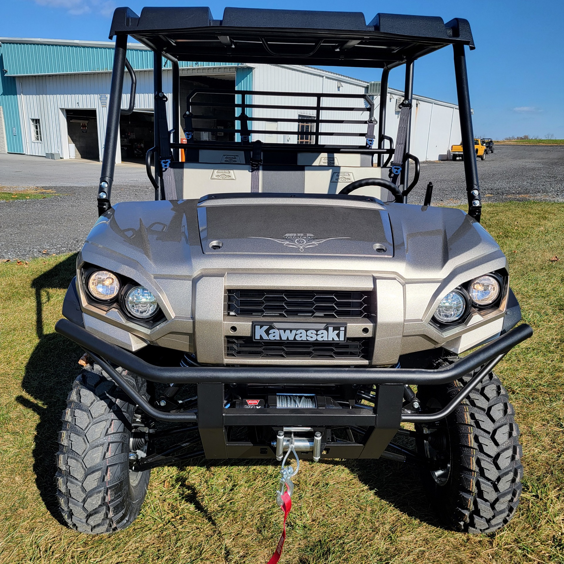 New 2024 Kawasaki MULE PRO-FXT 1000 LE Ranch Edition Metallic Titanium ...