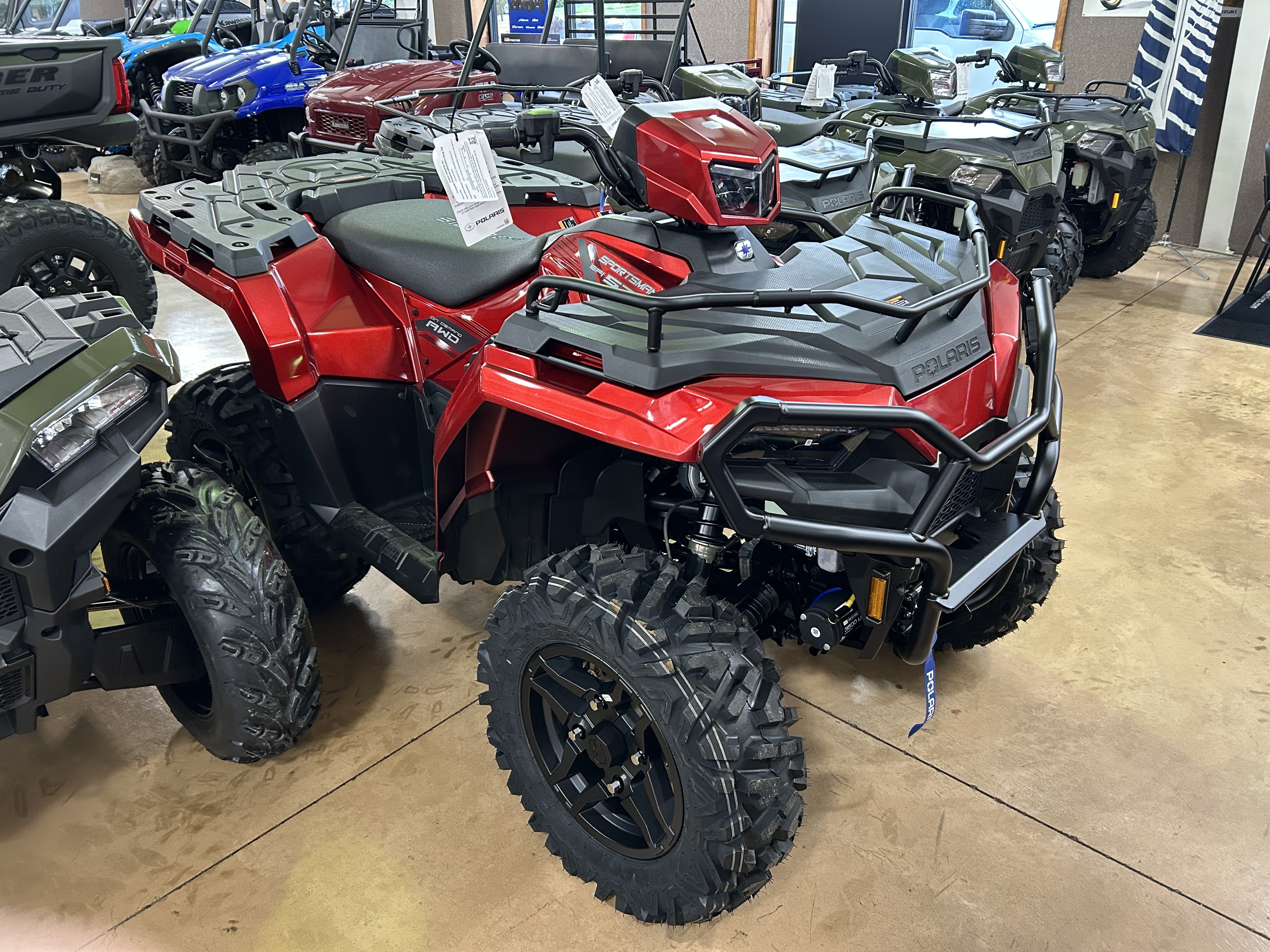 New 2026 Polaris Sportsman 570 Trail Sunset Red | ATVs in Harrisonburg ...
