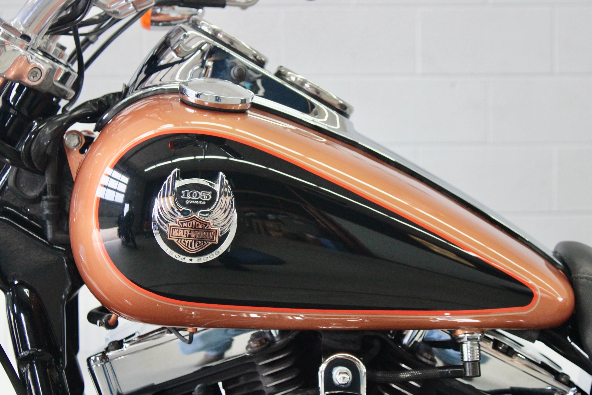 Used 2008 Harley-Davidson Dyna® Low Rider® 105th Anniversary Copper ...