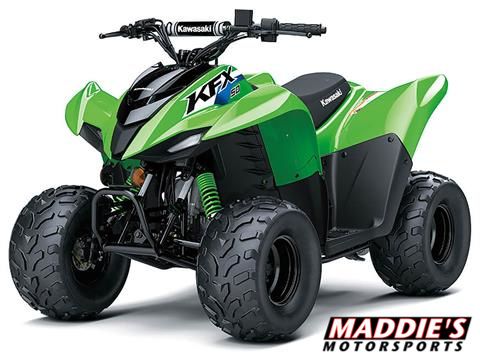New 2026 Kawasaki KFX®50, Newfield NY | Specs, Price, Photos | Lime ...