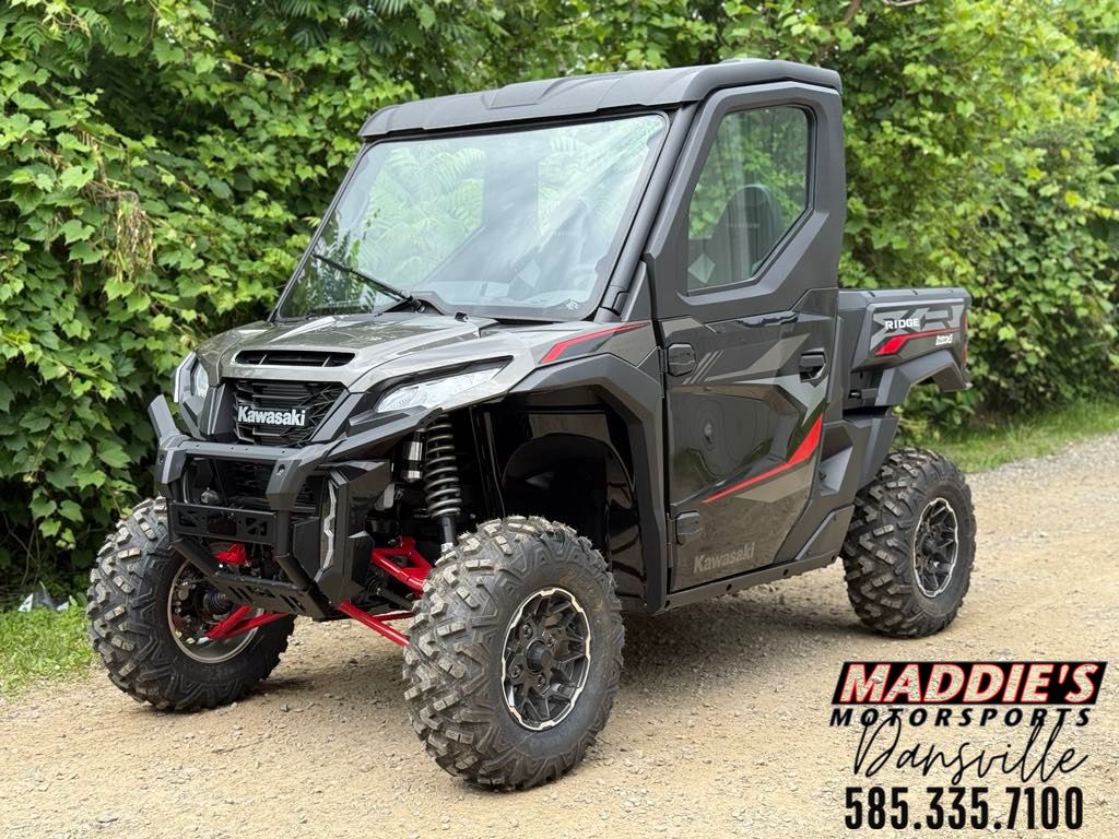 New 2025 Kawasaki RIDGE® XR Deluxe HVAC | Utility Vehicles in Dansville ...