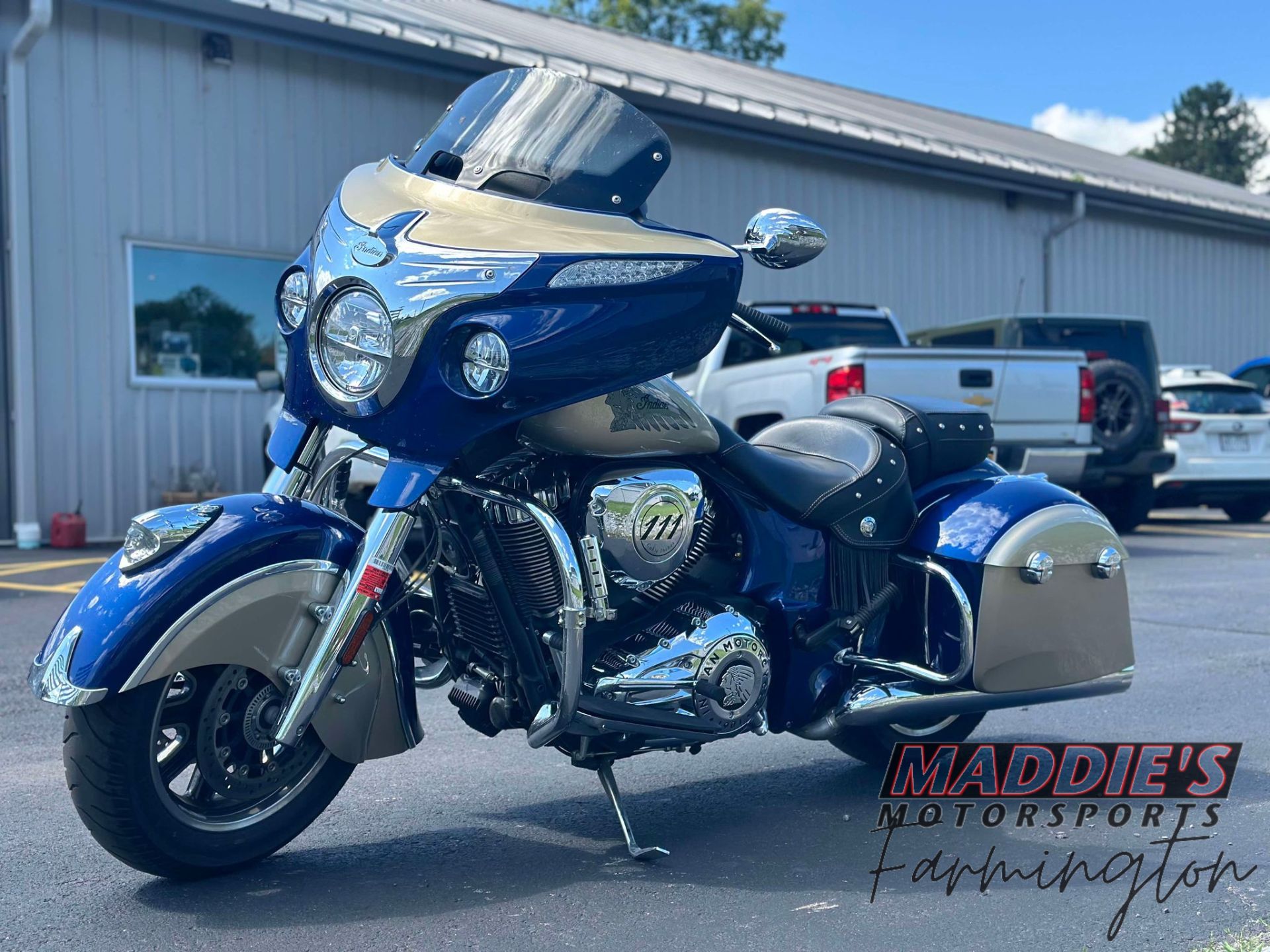 Used 2020 Indian Motorcycle Chieftain® Classic Deepwater Metallic ...