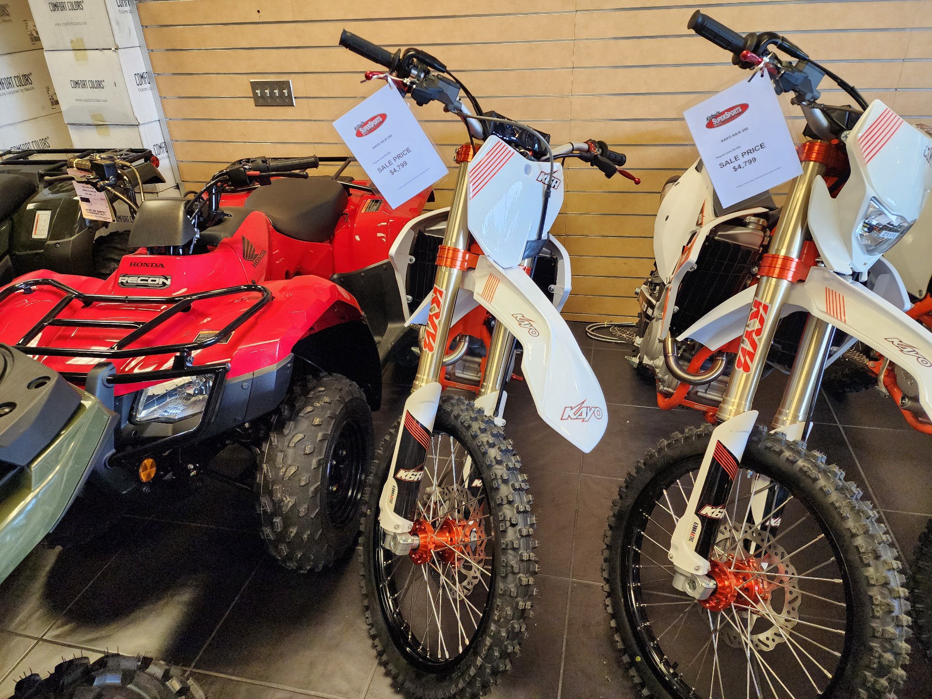 New 2022 Kayo K6-R 250 - Specs, Price, Photos | Chanute KS Dealer | White N/A