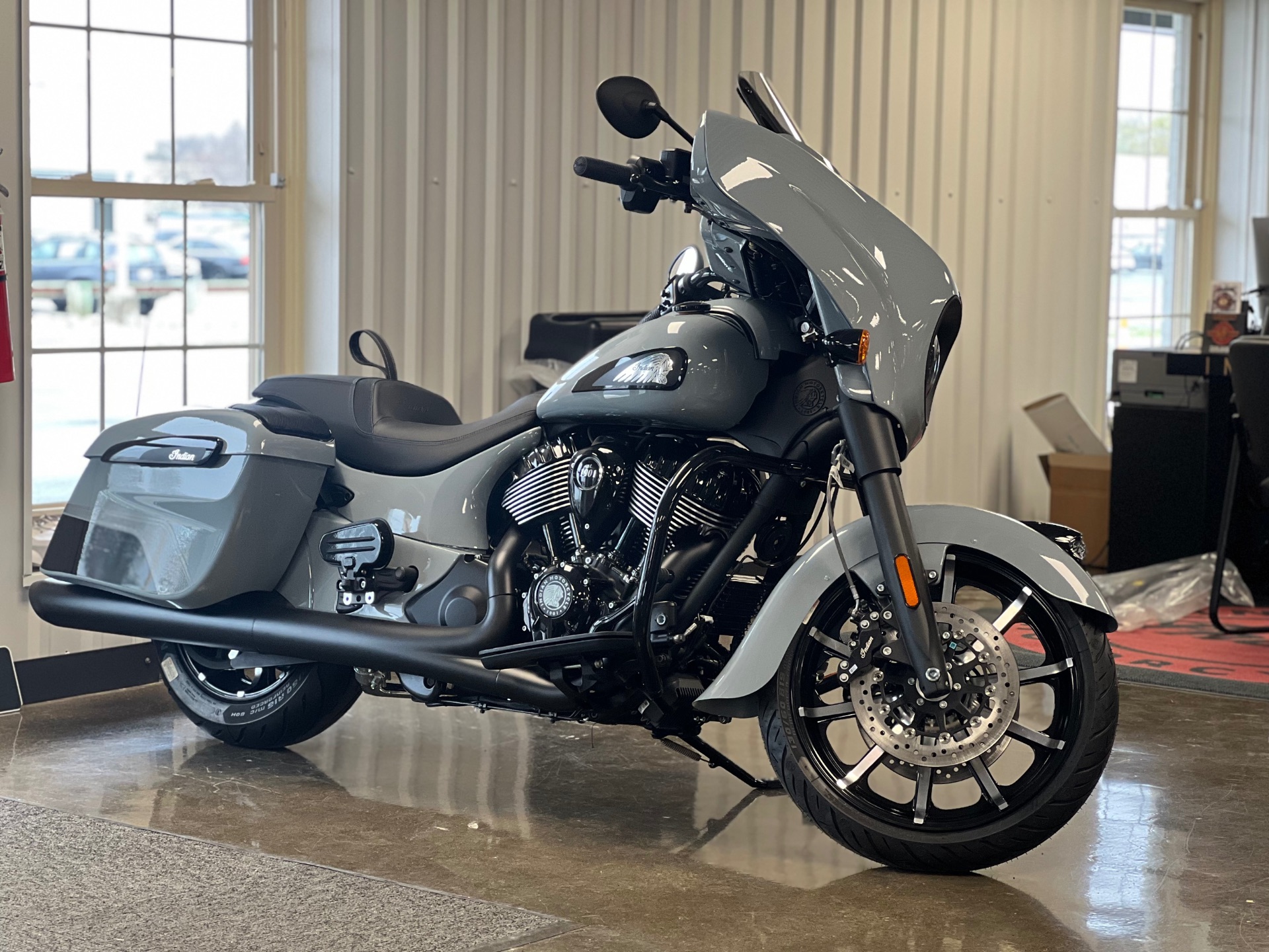 New 2025 Indian Motorcycle Chieftain® Dark Horse® with PowerBand Audio ...