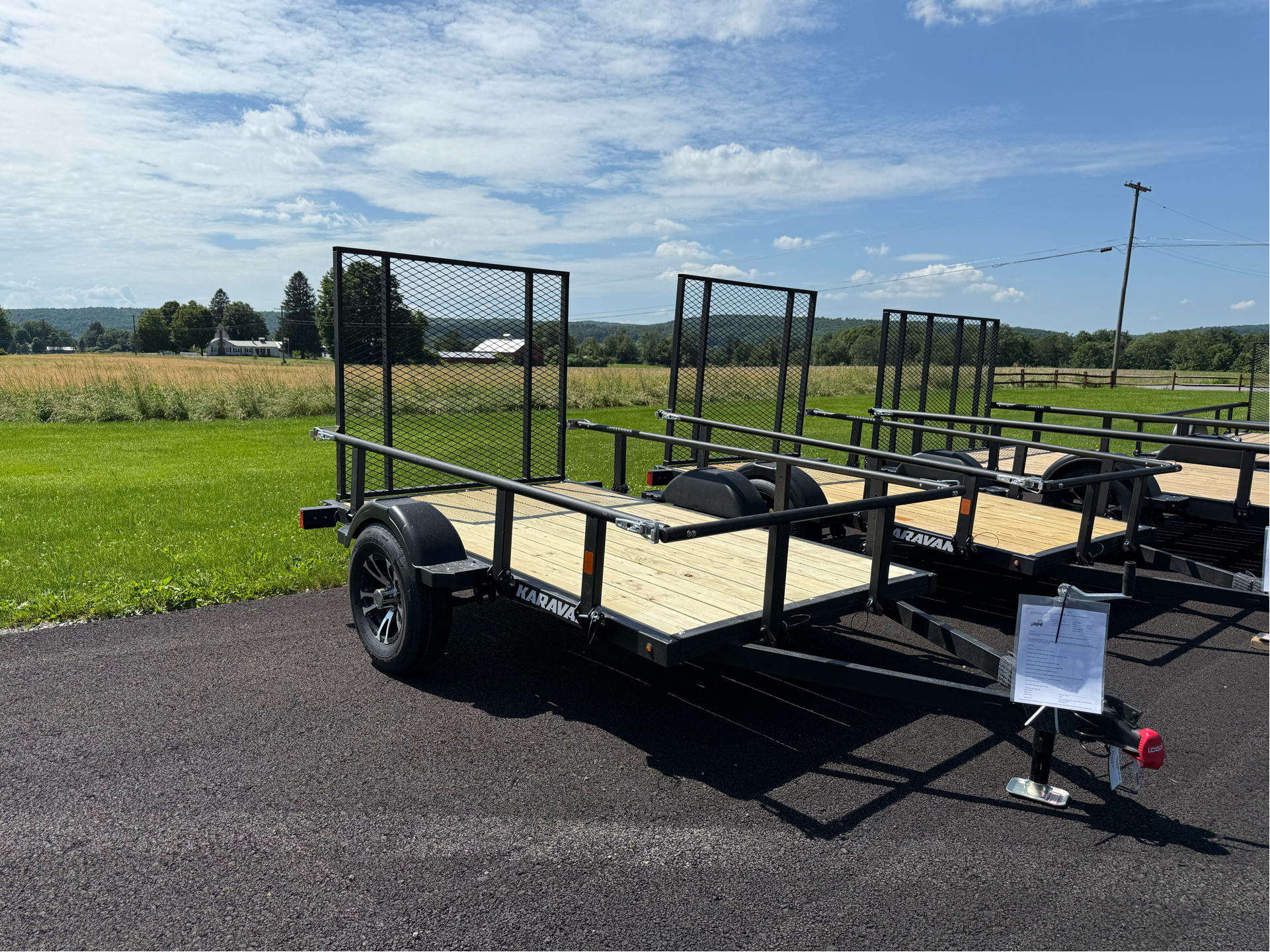 New 2026 Karavan Trailers 2026 Karavan 5FT x 8FT Steel Trailer Black ...