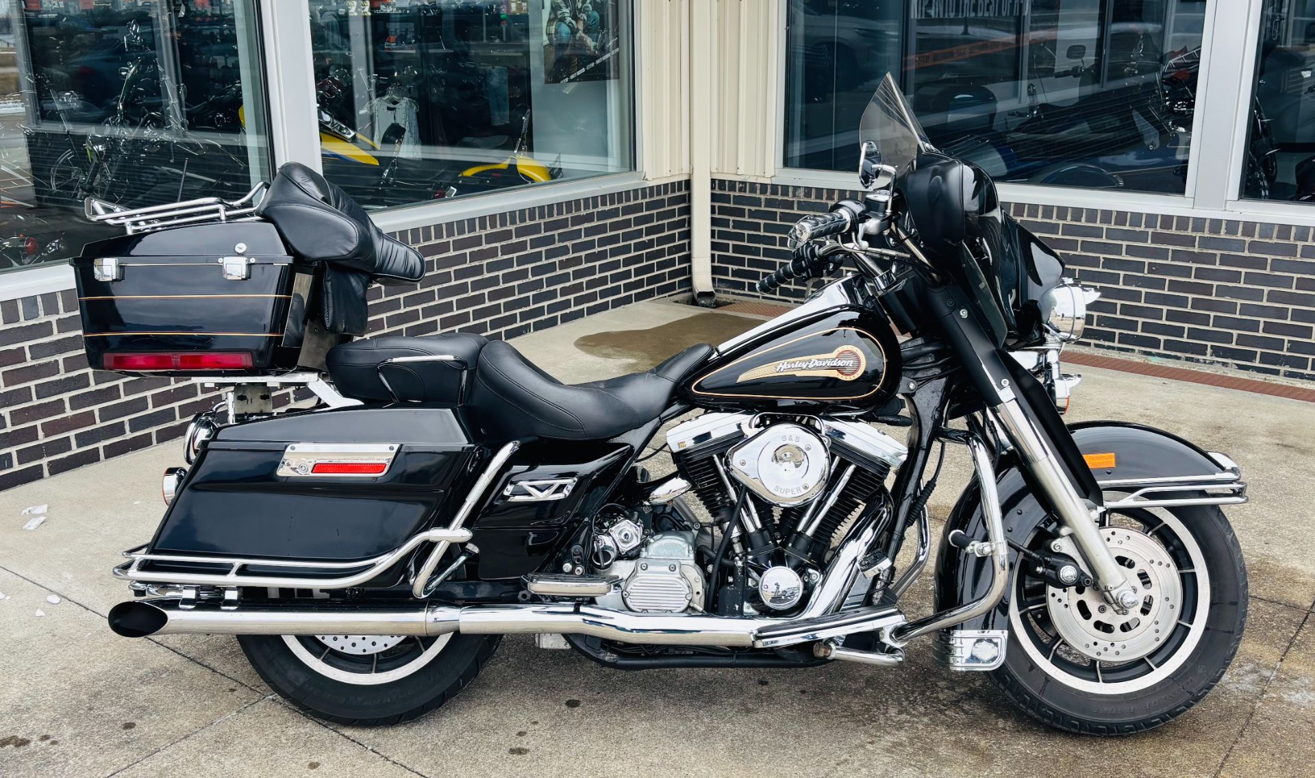 Used 1997 Harley Davidson Electra Glide Standard Vivid Black
