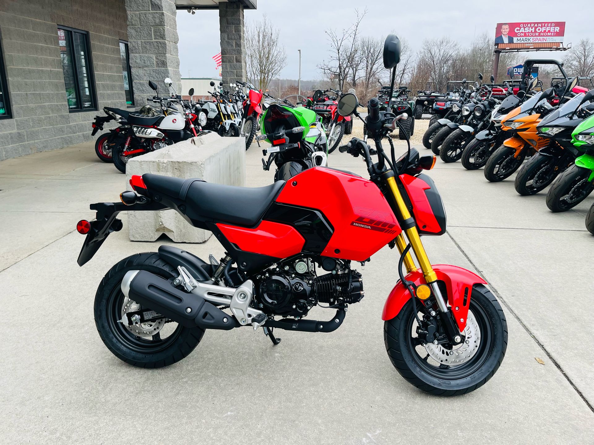 New 2025 Honda Grom, Greensboro NC | Specs, Price, Photos | Cherry Red ...