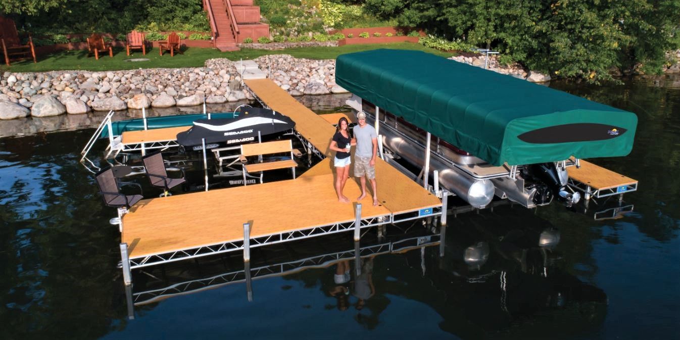 New FLOE INTERNATIONAL VSD 6500 Pontoon | Boat Lifts in Trego WI | N/A ...