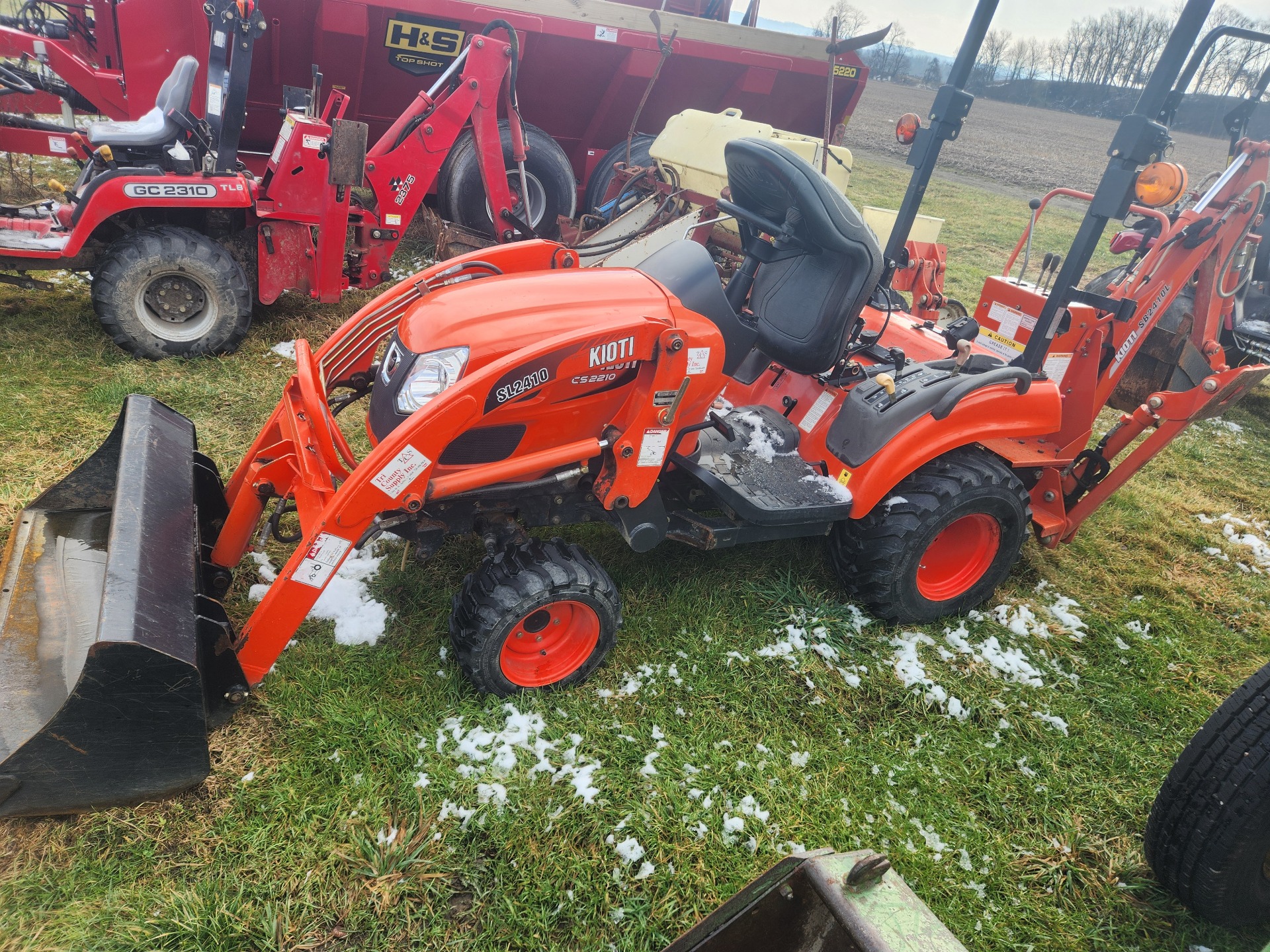 Used 2018 KIOTI CS2210 | Tractors in Cherry Creek NY | KIOQAETWJ Orange